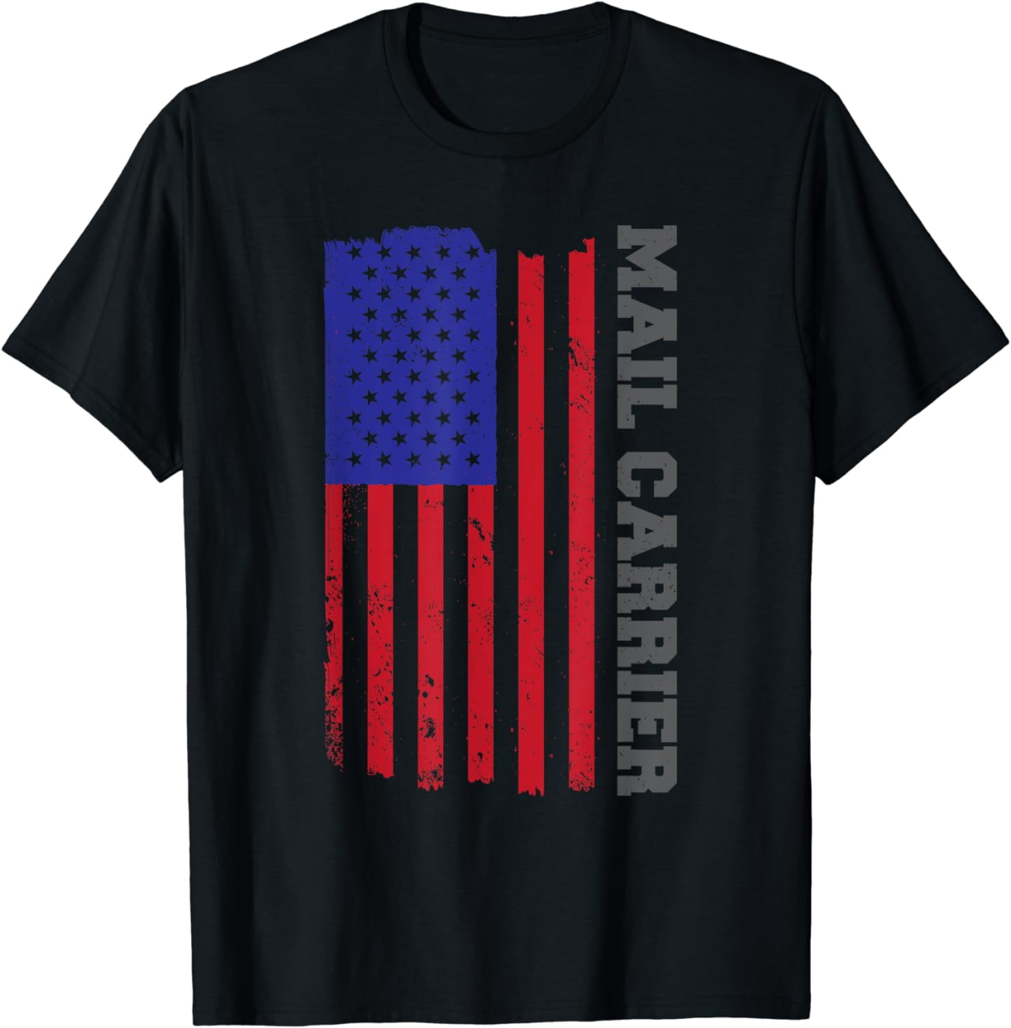 Patriotic Mail Carrier Postal Worker Courier Postman T-Shirt - Walmart.com