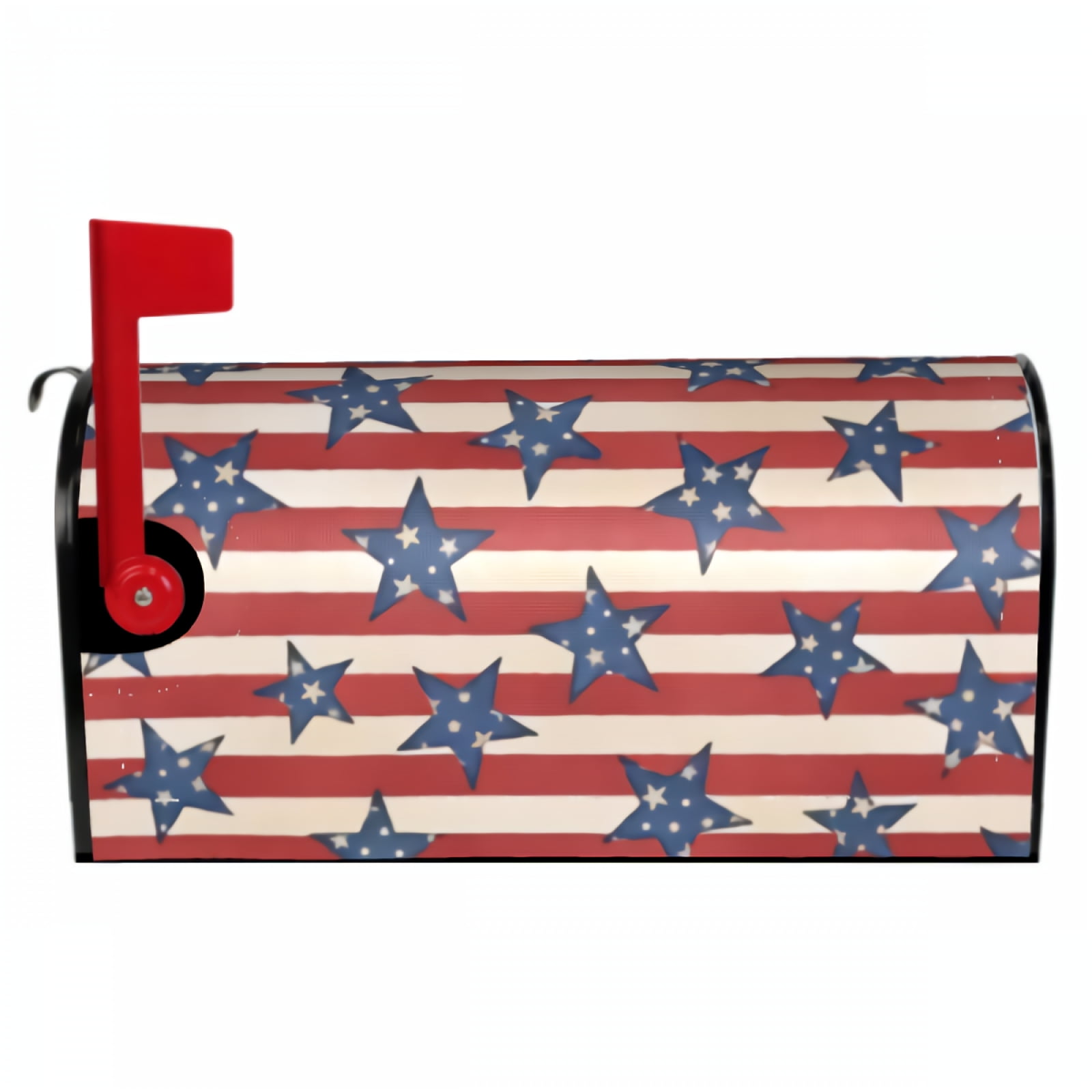 Patriotic Mailbox Covers 21x18hes American Flag Mailbox Wraps Post ...