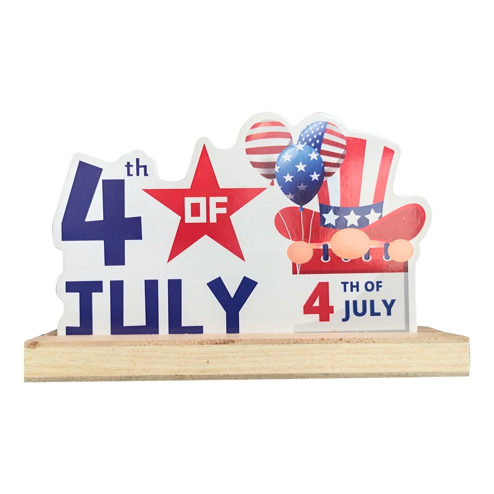 Patriotic Memorial Day Decorations, Stars and Stripes Patriotic Slogan ...