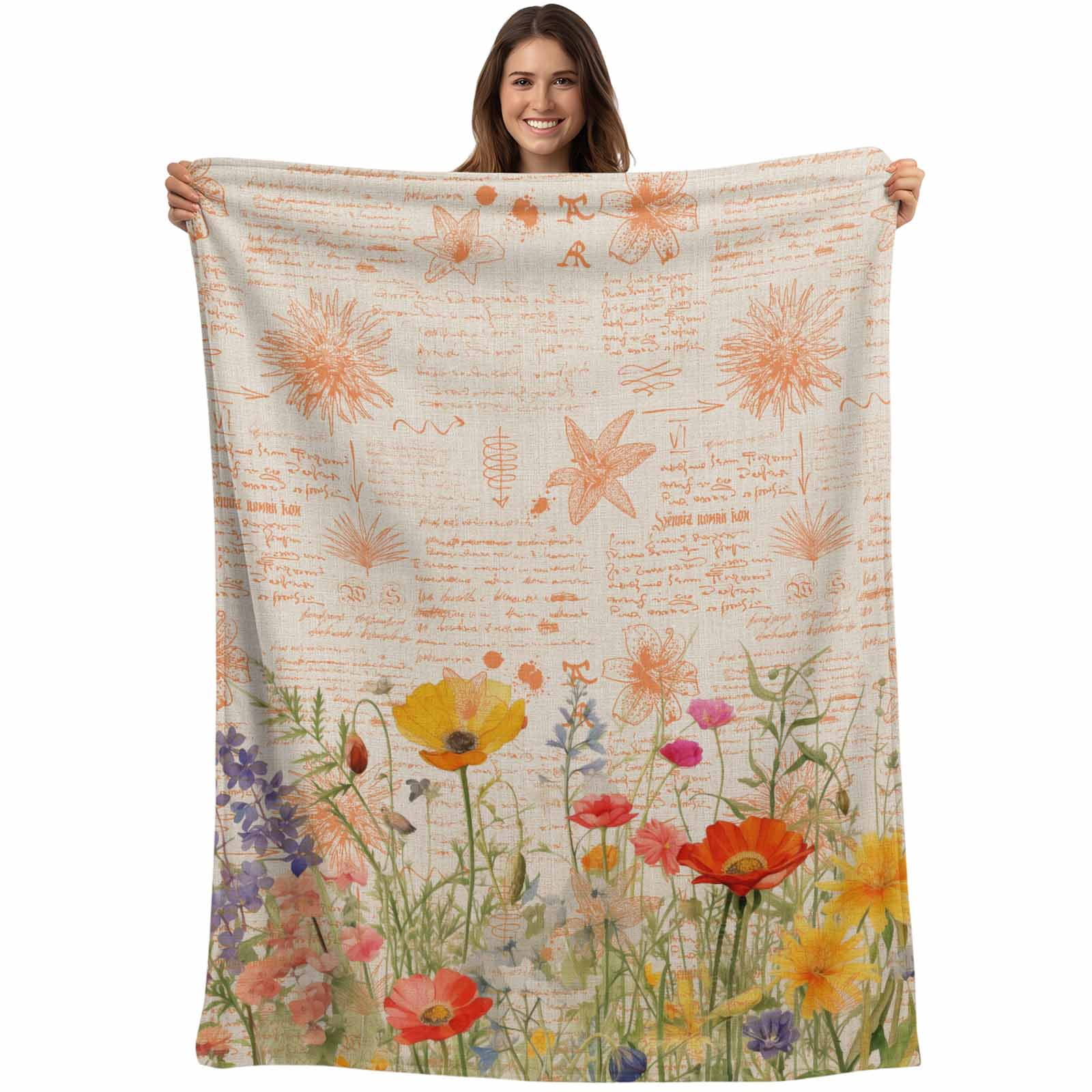 Patriotic Memorial Day Throw Blankets, Vintage Red Poppies Summer ...