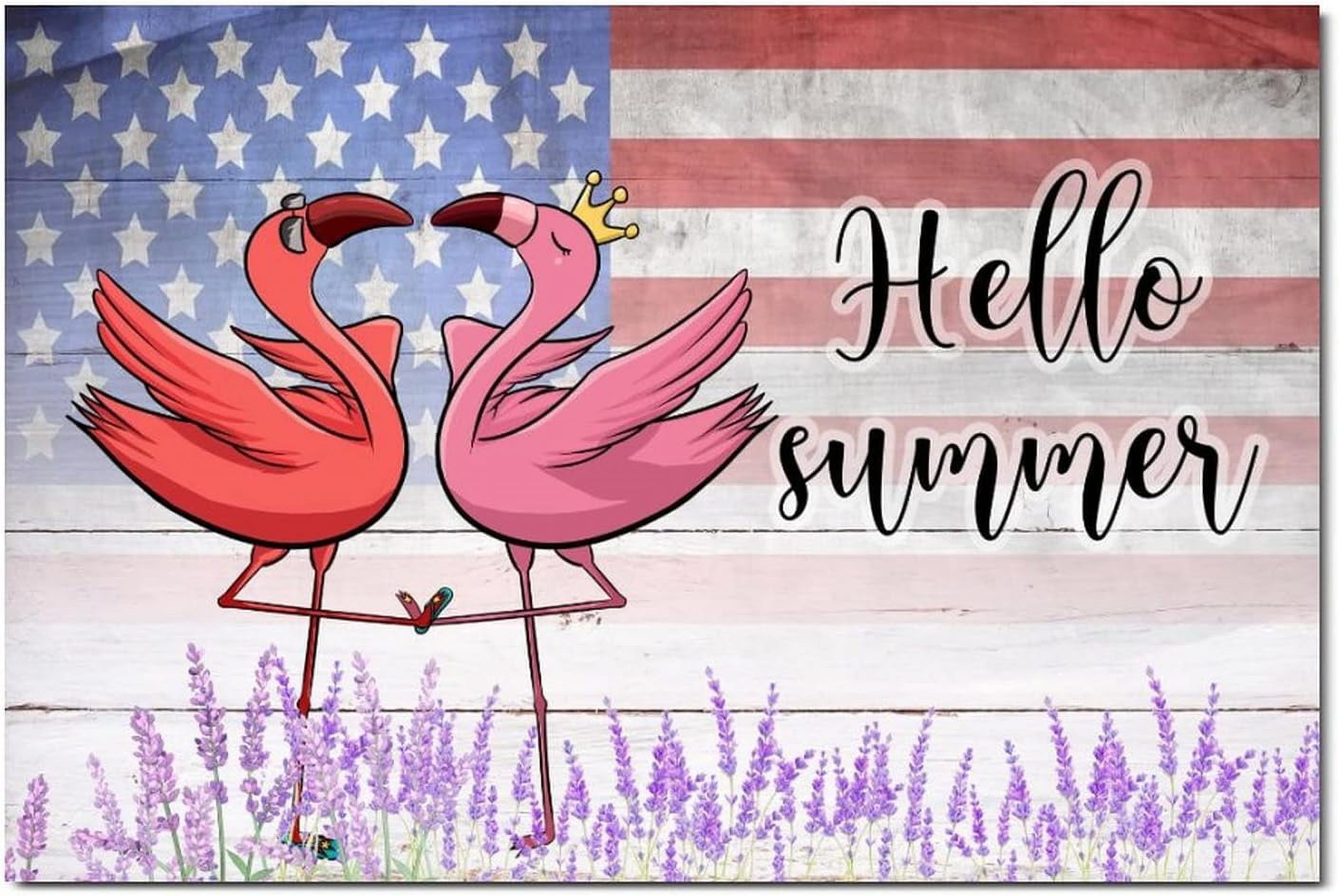 Patriotic Memorial Day Wood Plaques Independence Day Home Decor ...