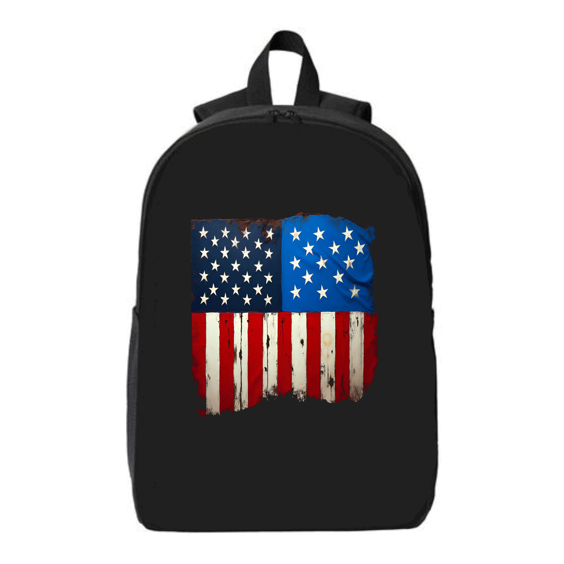 Patriotic Outline Laptop Backpack - Fits 15 " Laptop & iPad Vintage ...