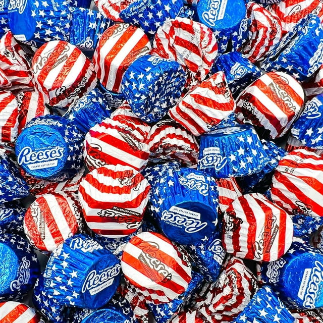Patriotic REESE'S Cups Peanut Butter Milk Chocolate Candy, Election Day ...