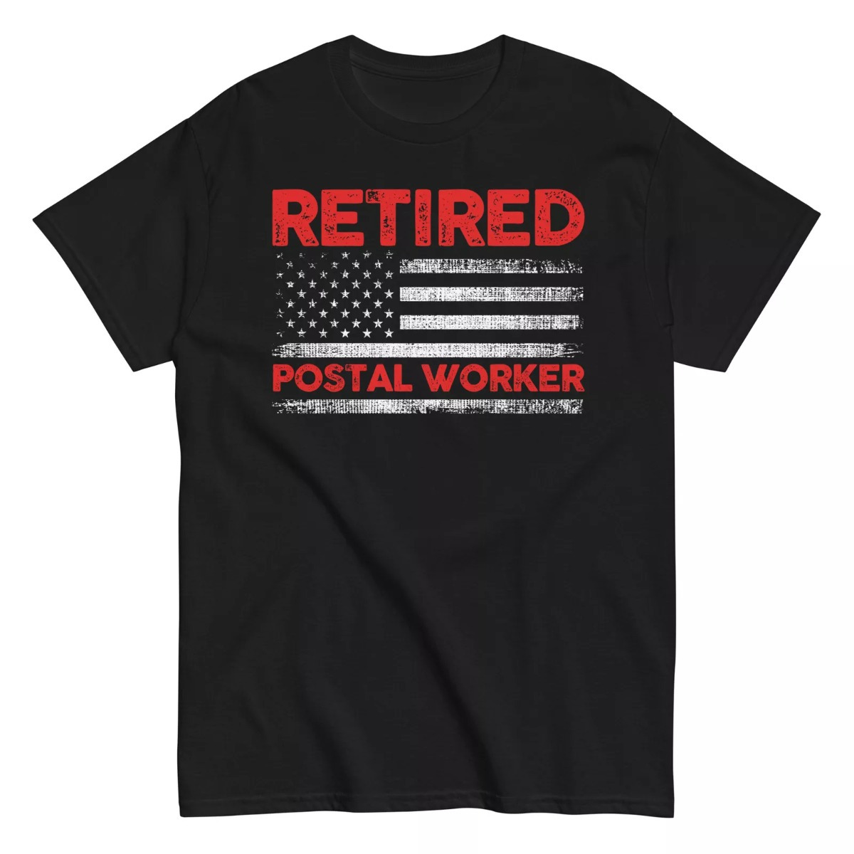 Patriotic Retired Postman 4th Of July Retired Postal Worker T-Shirt ...