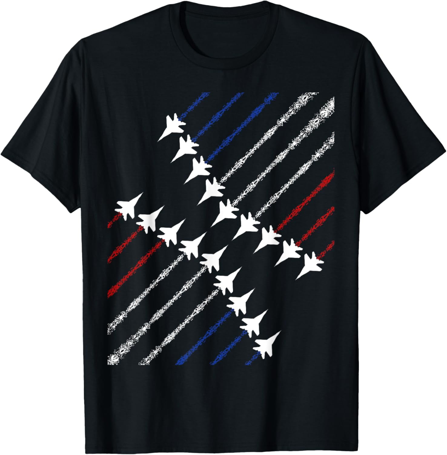 Patriotic Shirts For Men Jet 4th Of July Shirts For Men USA T-Shirt ...