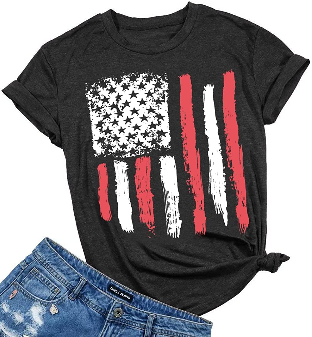 Patriotic Shirts for Women 4th of July Shirts Women Tshirts Shirts for ...
