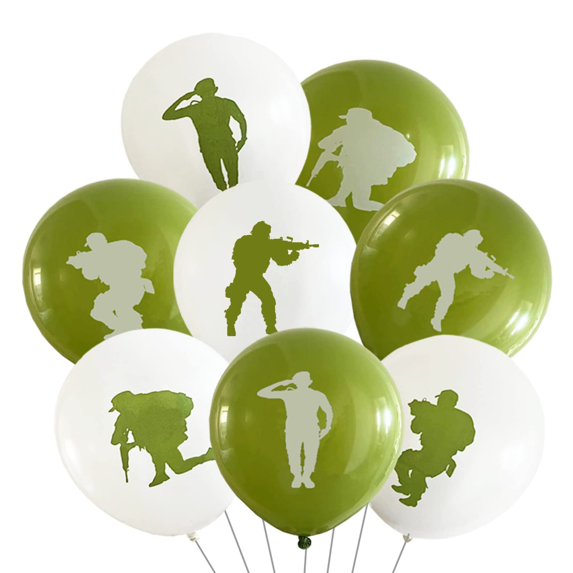 Patriotic Soldier Balloon Set for Veterans Day, Memorial Day ...