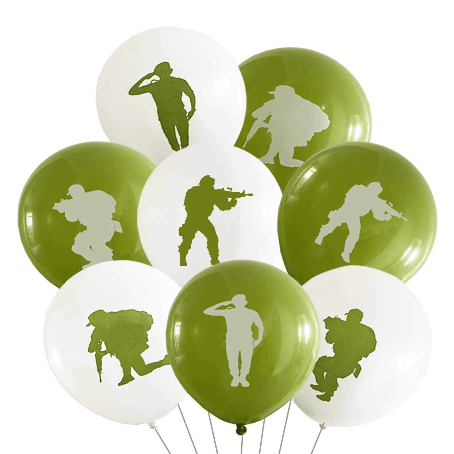 Patriotic Soldier Balloons,Veterans Day Memorial Day Independence Day ...