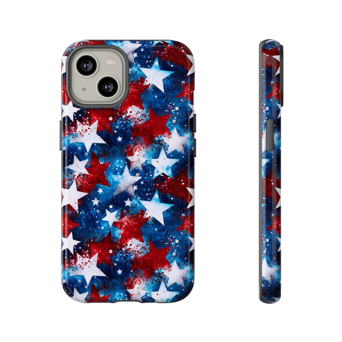 Patriotic Stars Stripes Summer Art Phone Case 17 through 11 Pro Max ...