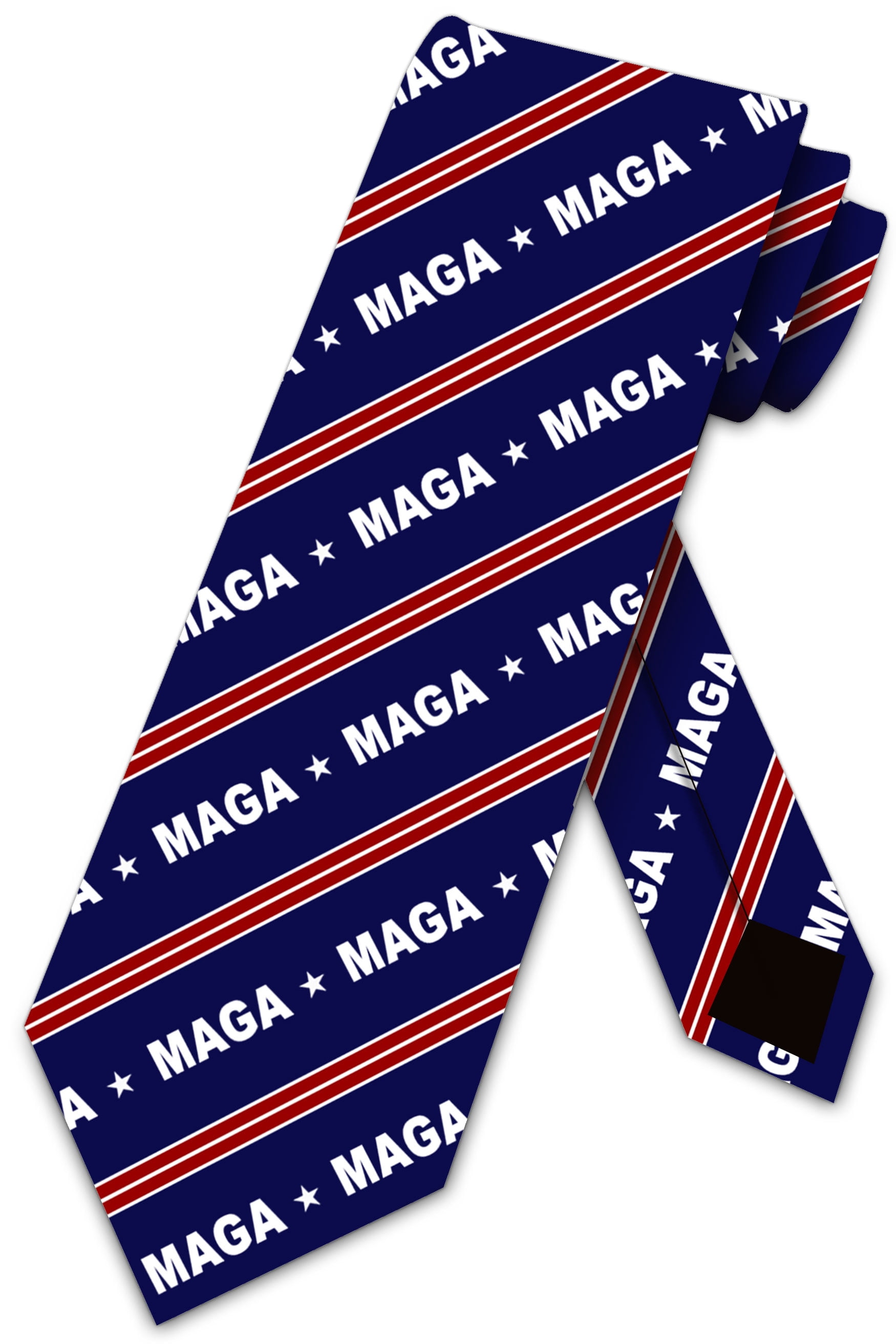 Patriotic Stripe Tie MAGA Neckties Trump Ties Republican Necktie by ...