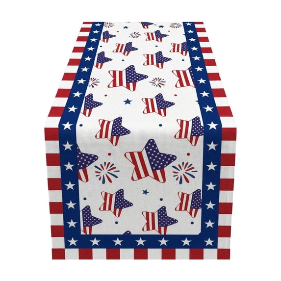 Patriotic Table Runner, 4Th of July Table Runner, Patriotic Table ...