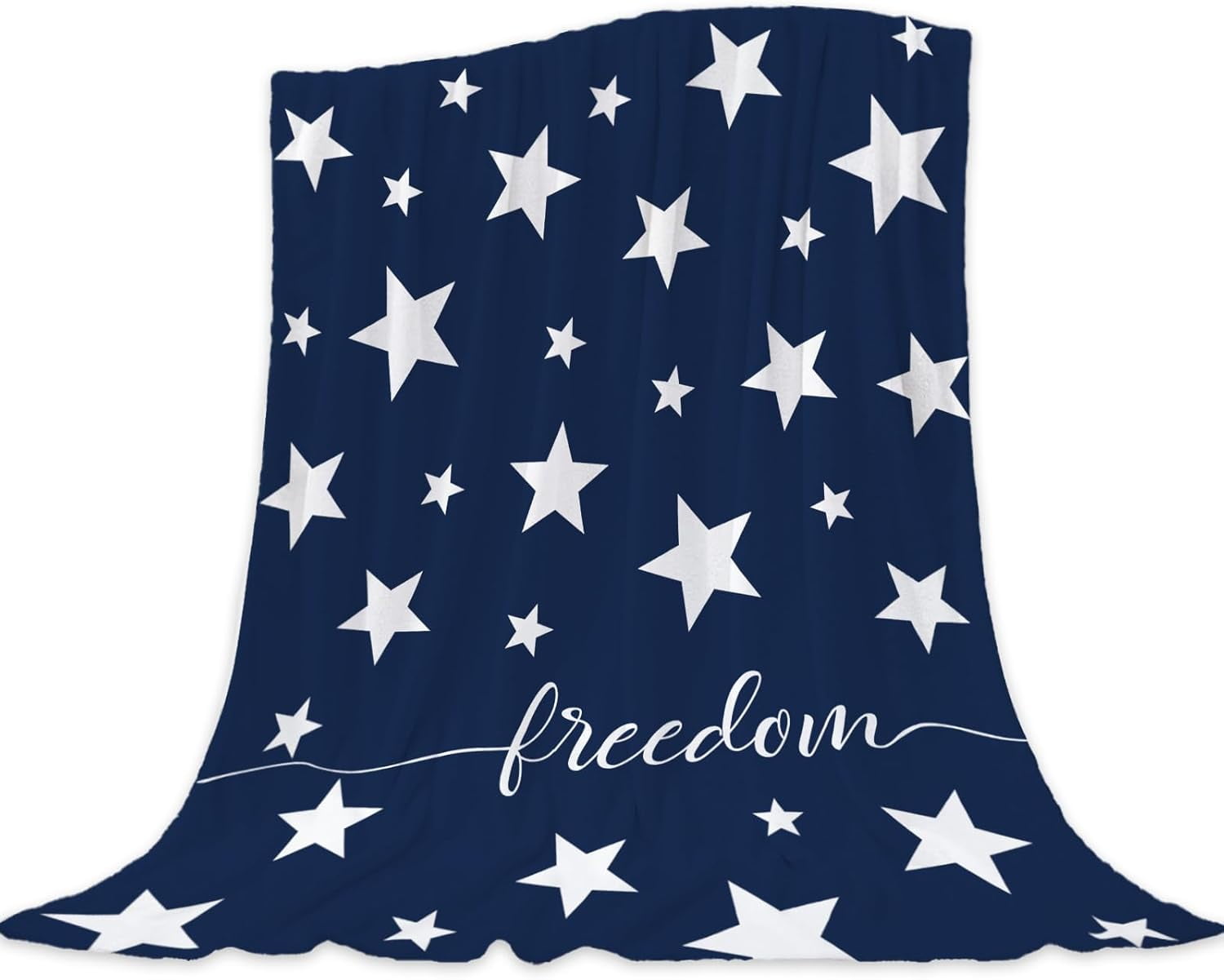 Patriotic Throw Blanket 4th of July Memorial Day Fourth of July ...