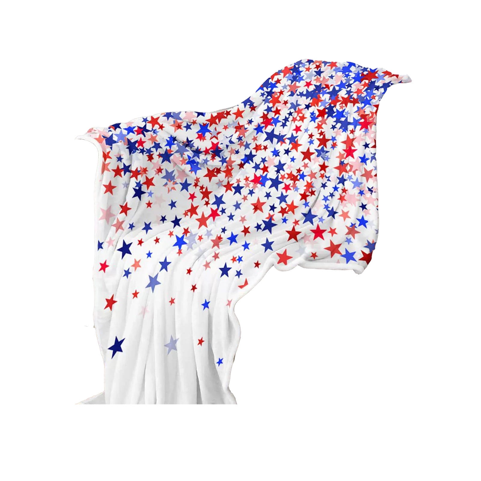 Patriotic Throw Blanket - 4th of July Memorial Day Independence Day ...