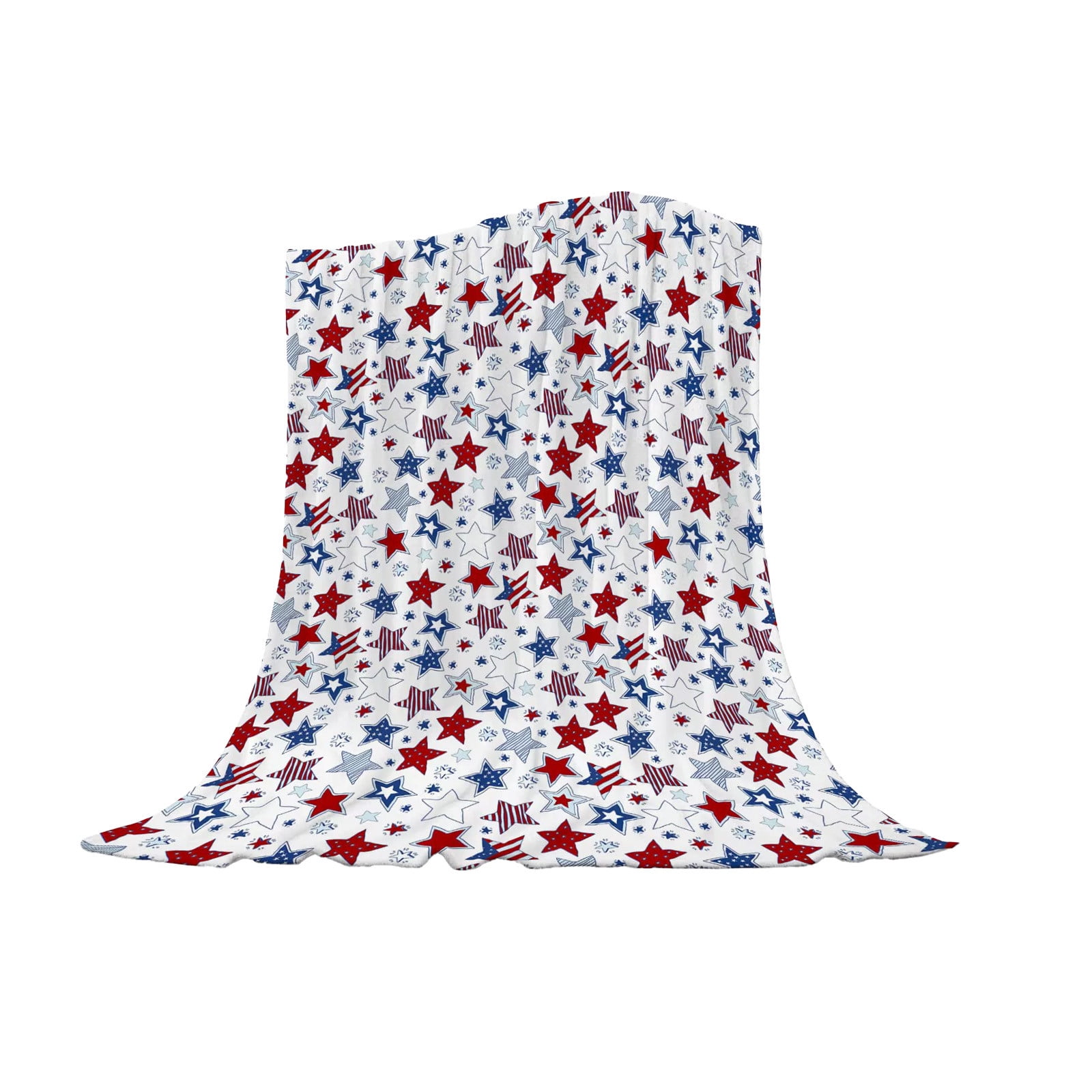 Patriotic Throw Blanket King Size Big 4th of July Memorial Day Fourth ...