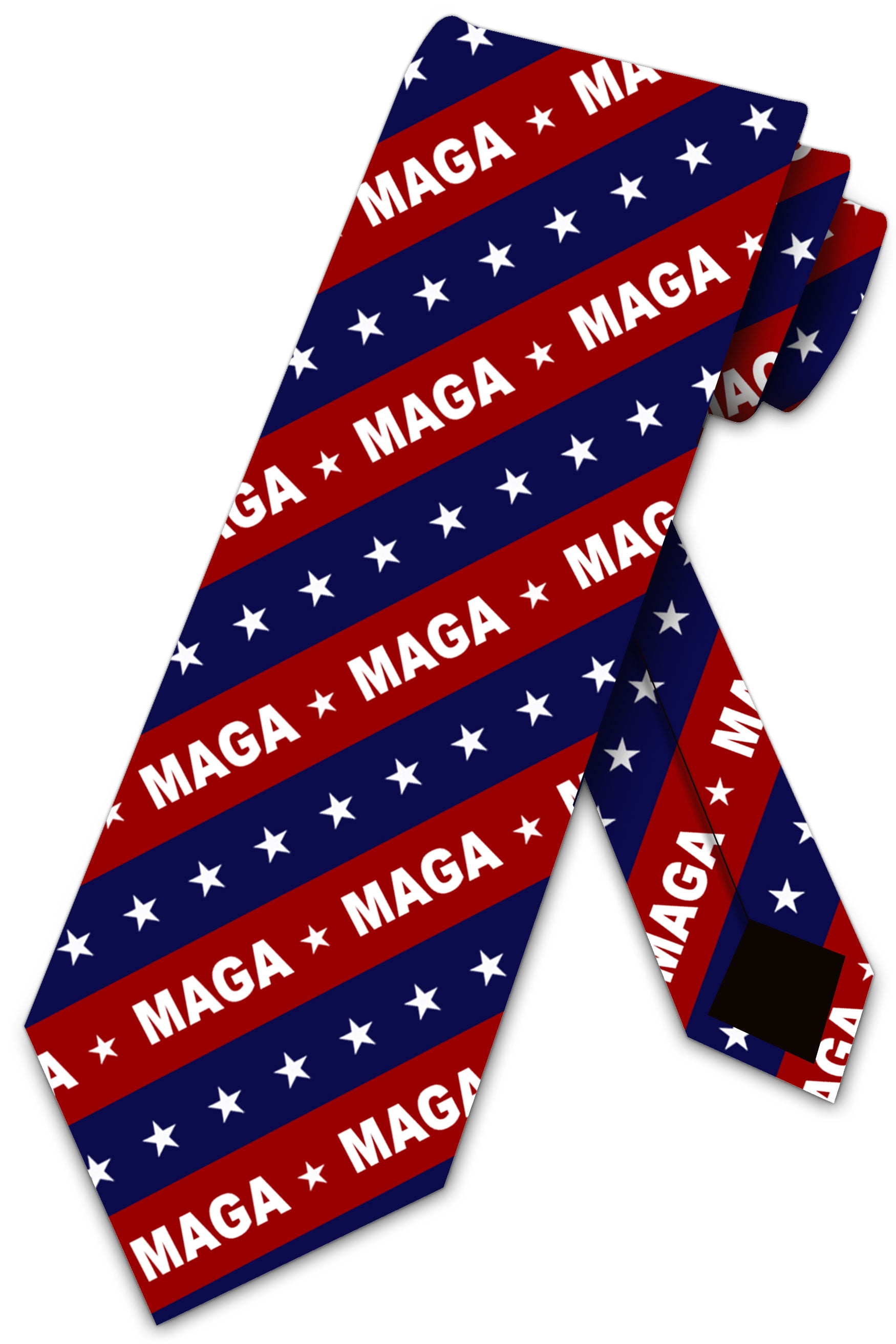 Patriotic Ties MAGA Necktie Stars and Stripes Tie Trump Neckties by ...