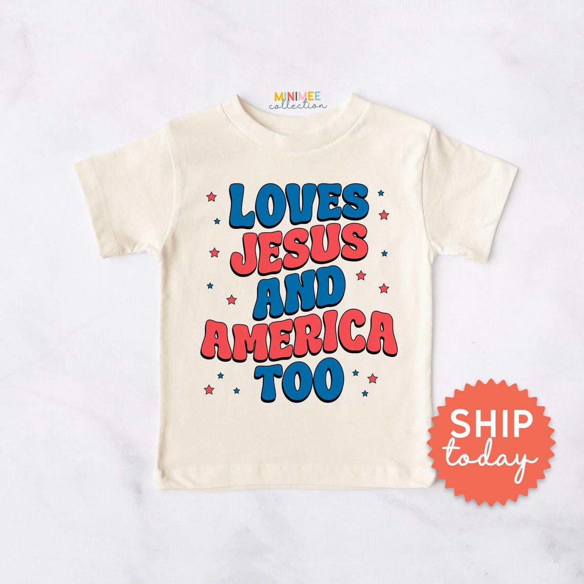 Patriotic Toddler Shirt, Loves And America Too Shirt, 4Th Of July ...
