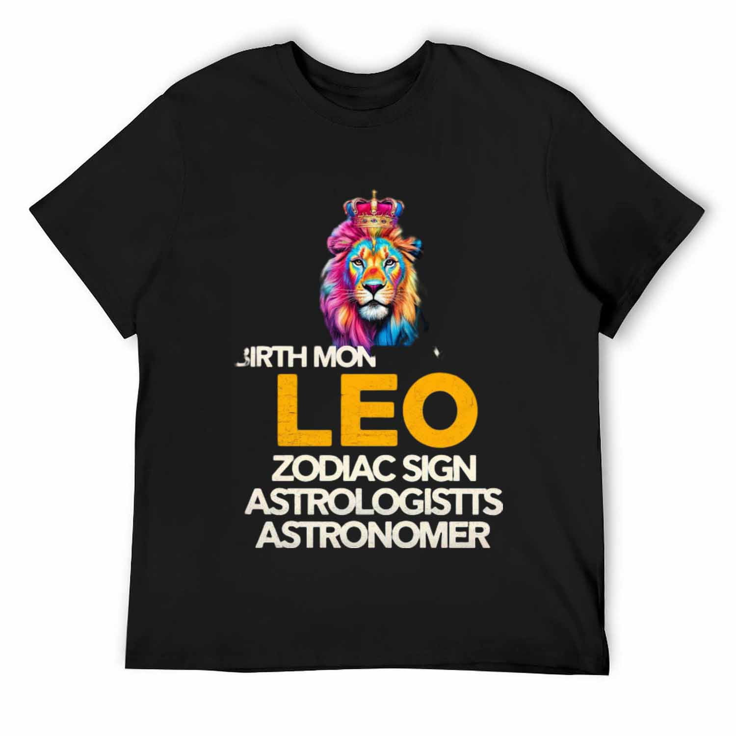 Patriotic Tractor Birth Month Symbol Leo Zodiac Sign Astrologists ...