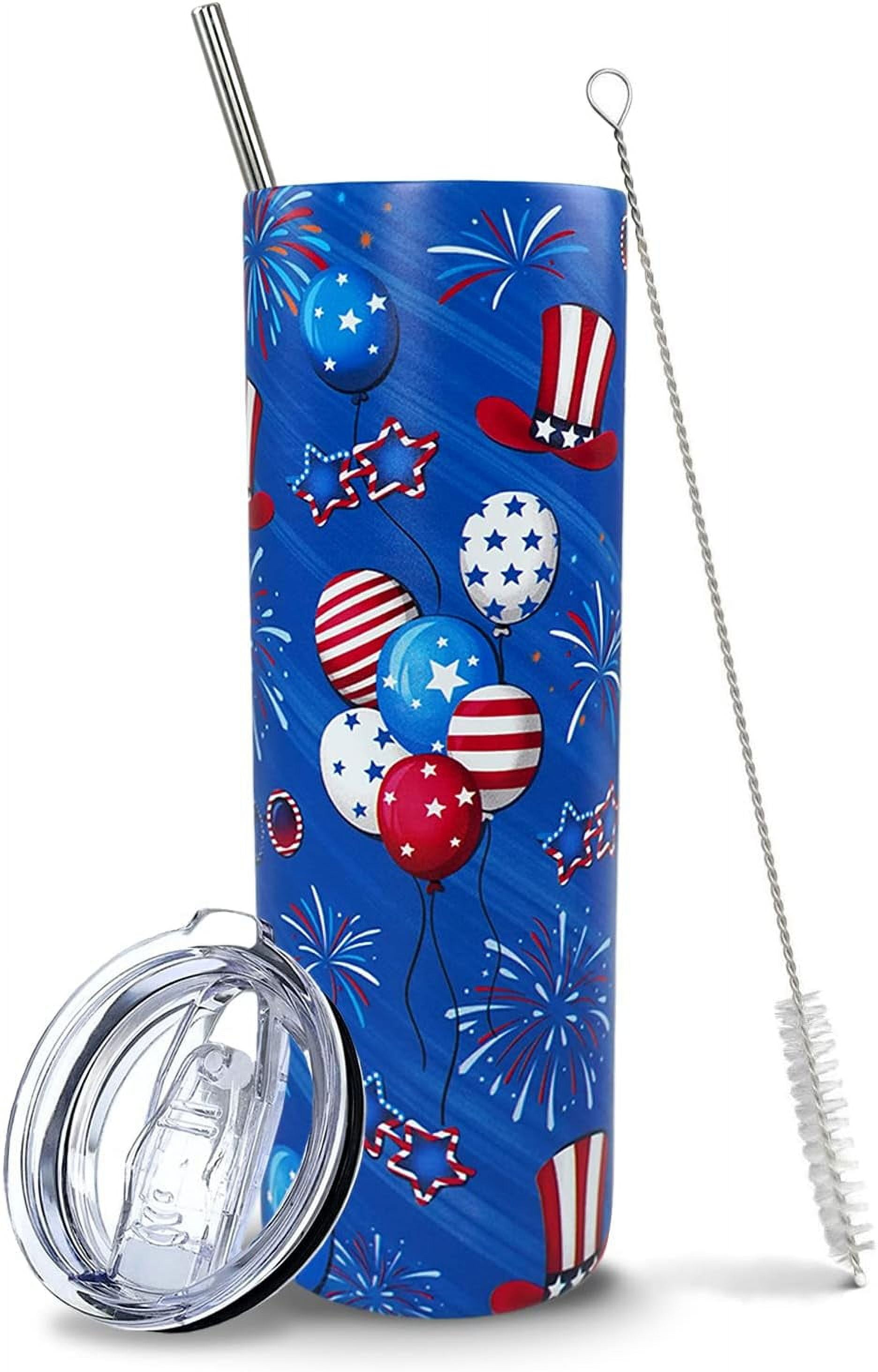 Patriotic Travel Mug, Patriotic Memorial Day Gifts, America Tumbler ...