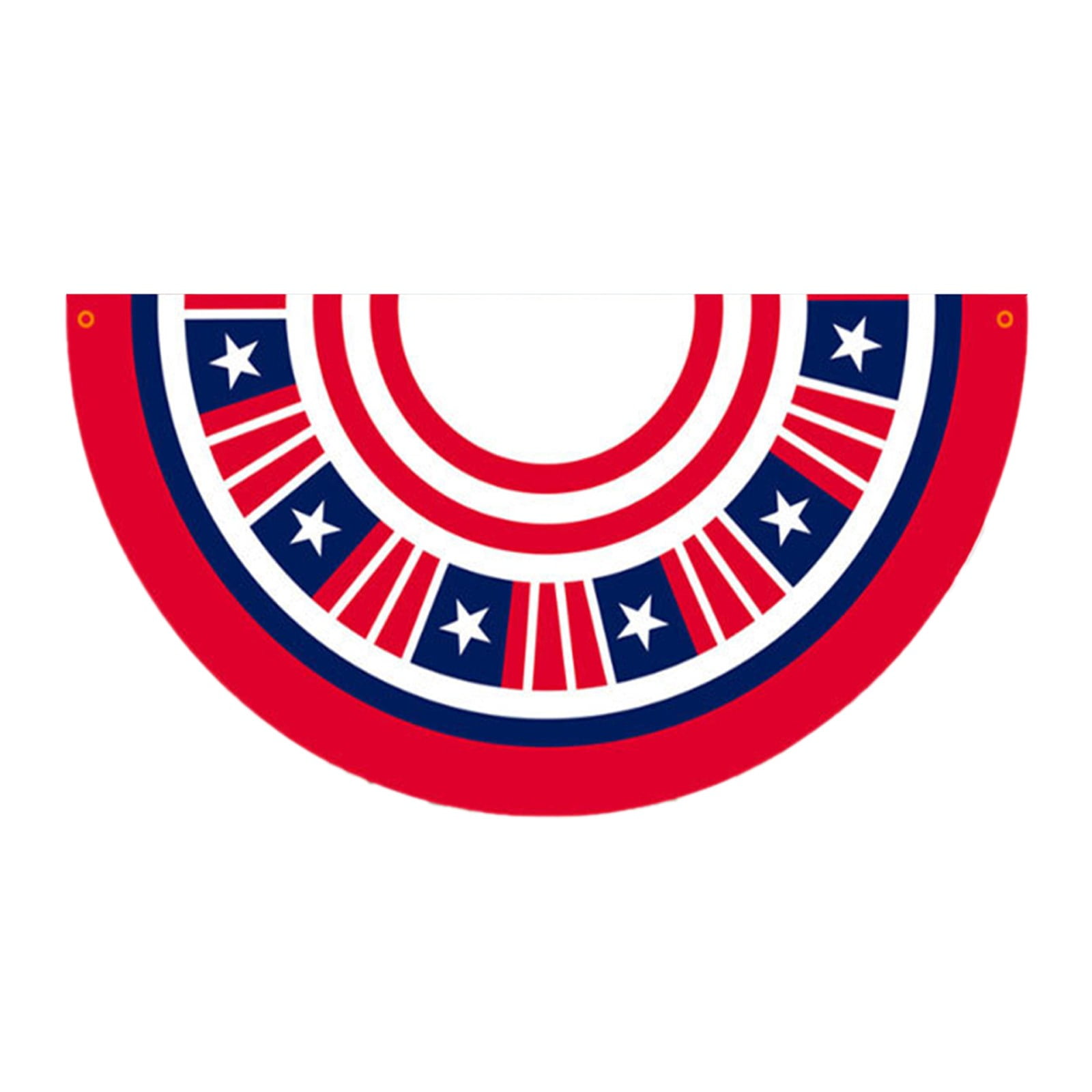 Patriotic Usa Fan Flag Decorations, 4Th Of July Fan Flags American Us Bunting Flag Stars and ...