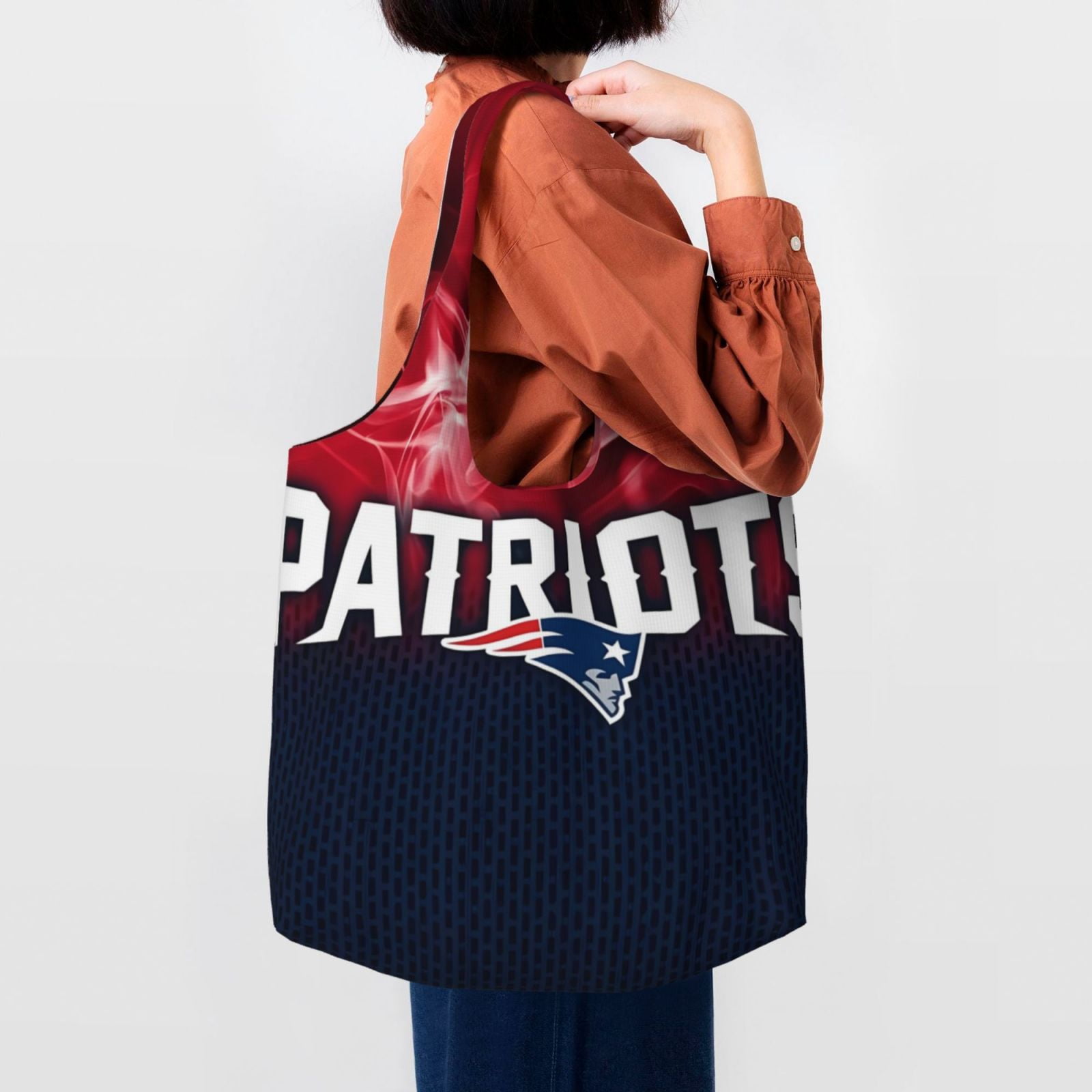 Patriots Canvas Tote Bags Single shoulder canvas bag for easy carrying ...