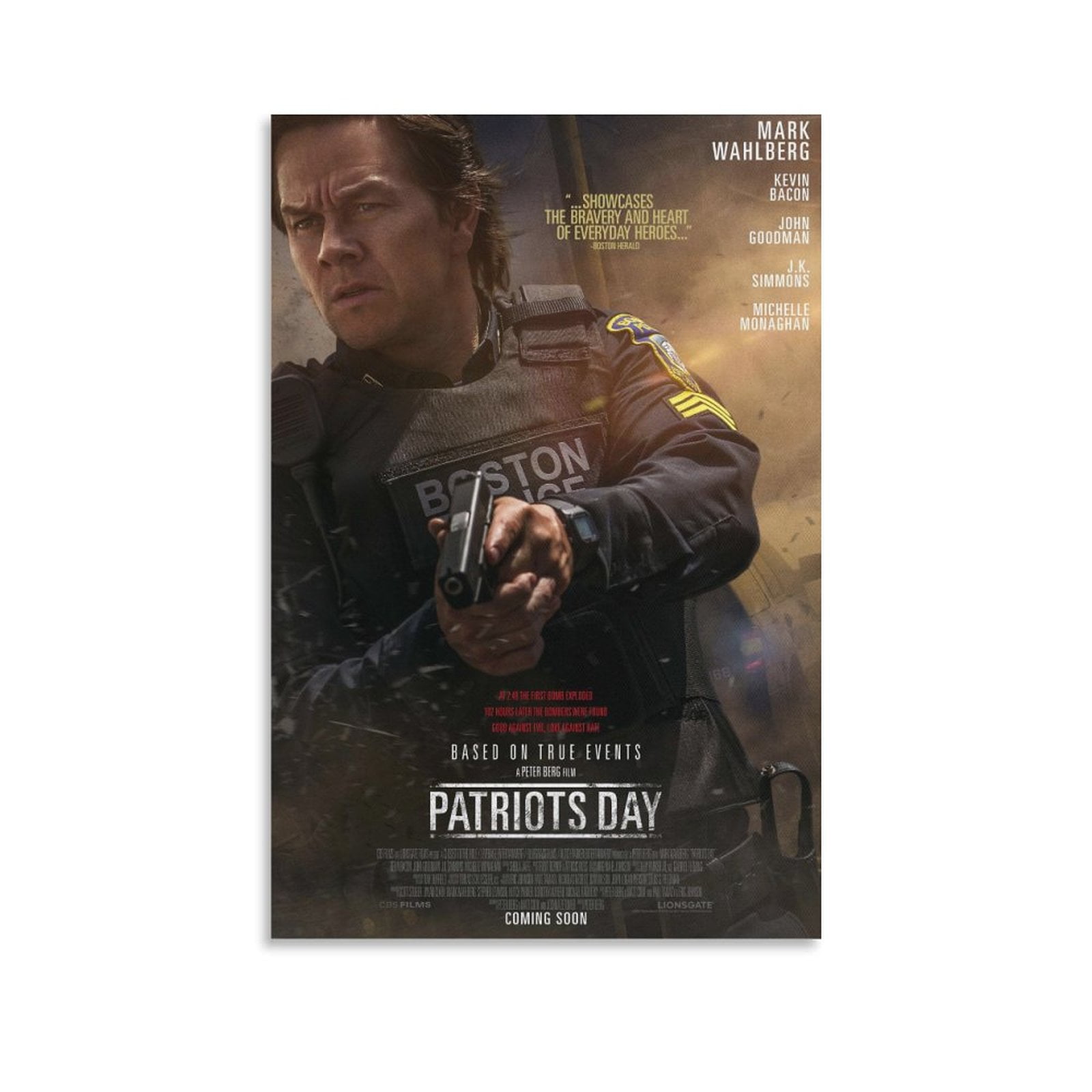 Patriots Day Classic Movie Poster Picture Print Wall Art Poster ...