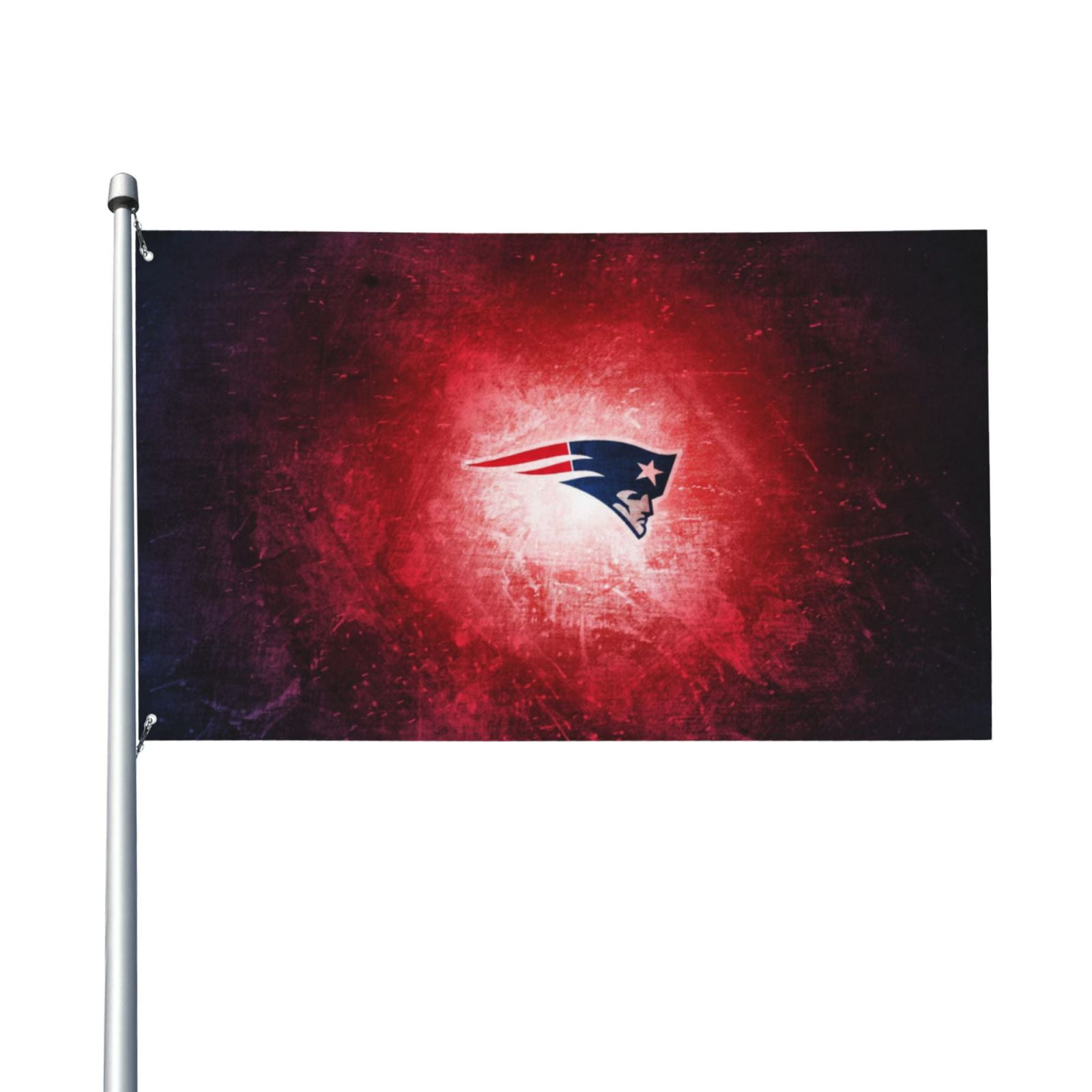 Patriots Football Fan 3x5 Ft Flags with 2 Grommets for Indoor Outdoor ...