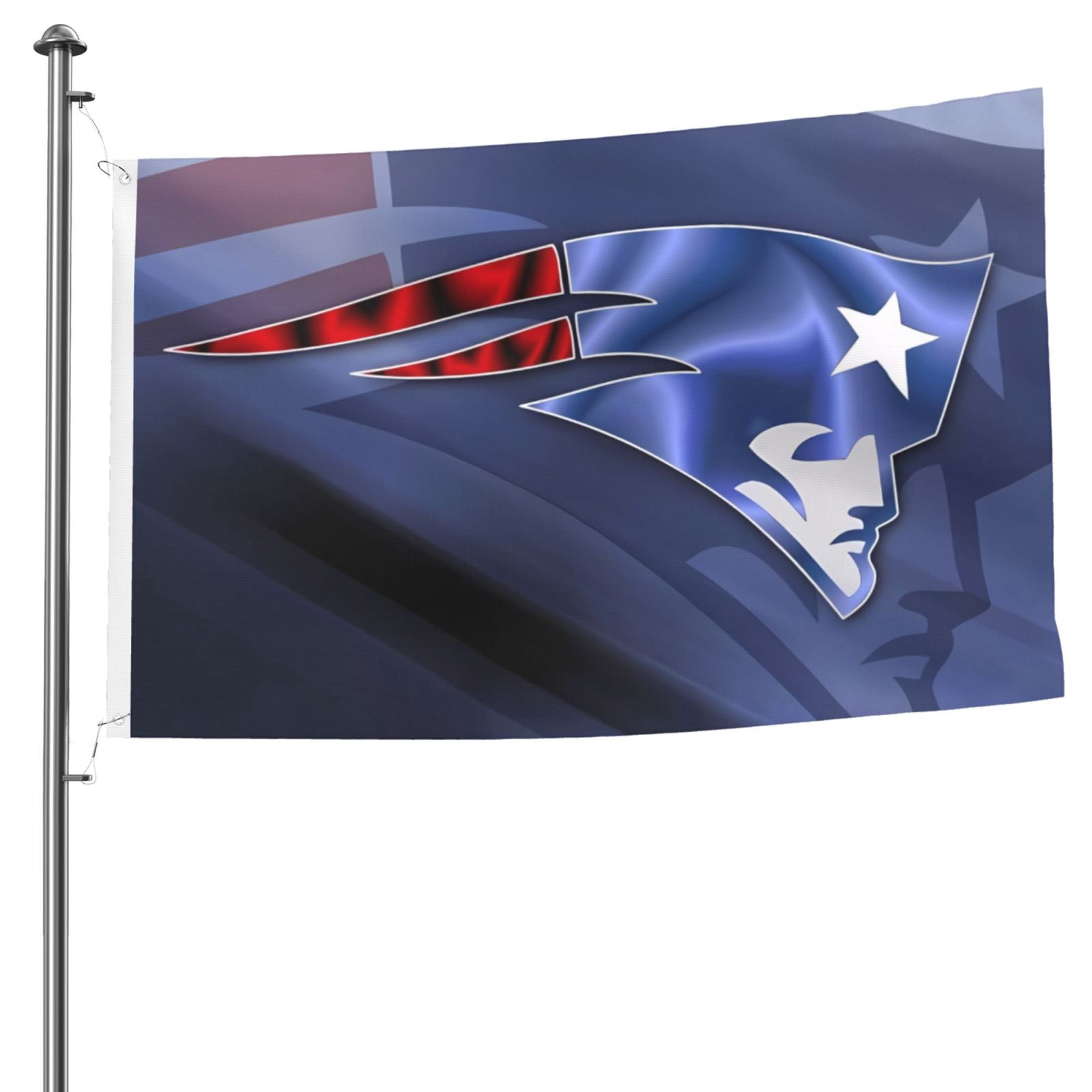 Patriots Football Sport Fans Double Two Sided House Flag 5X8FT，Welcome ...