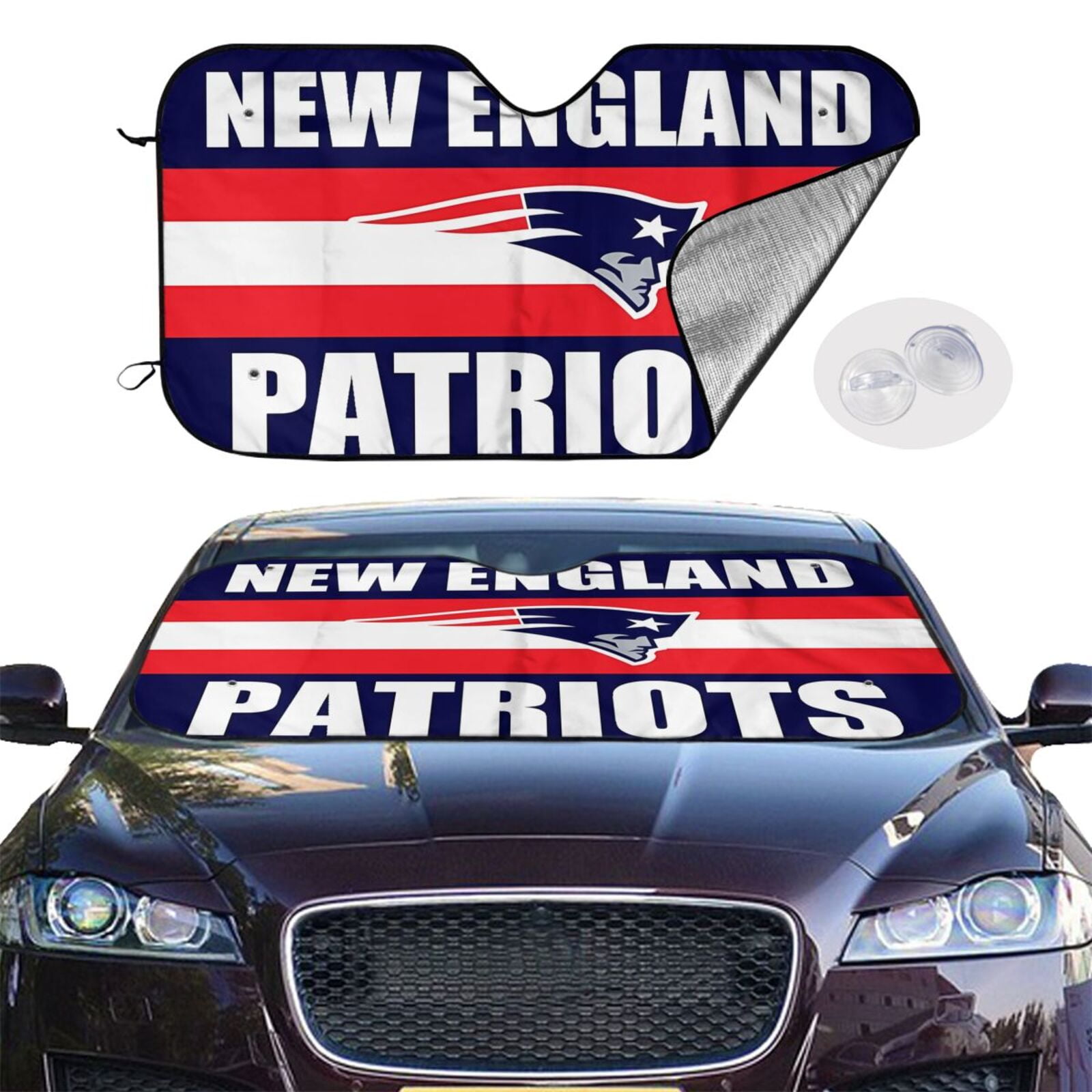 Patriots Football Team Car Glass Visor, Protect Car from Sun and Heat ...