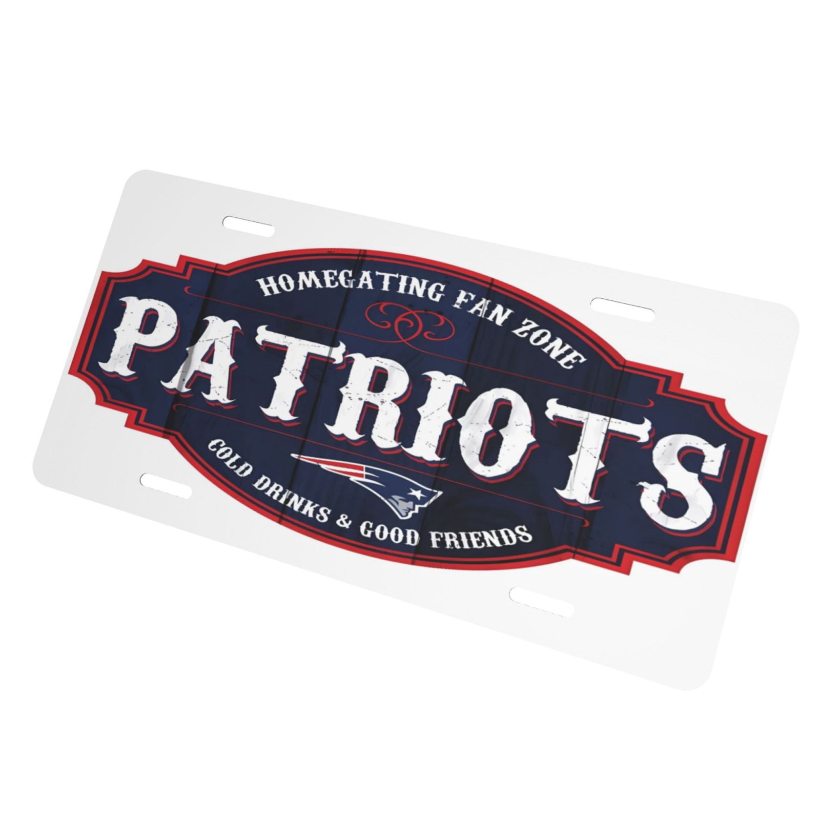 Patriots Football Team Car Personalized License Plate 6 x 12 Inch ...
