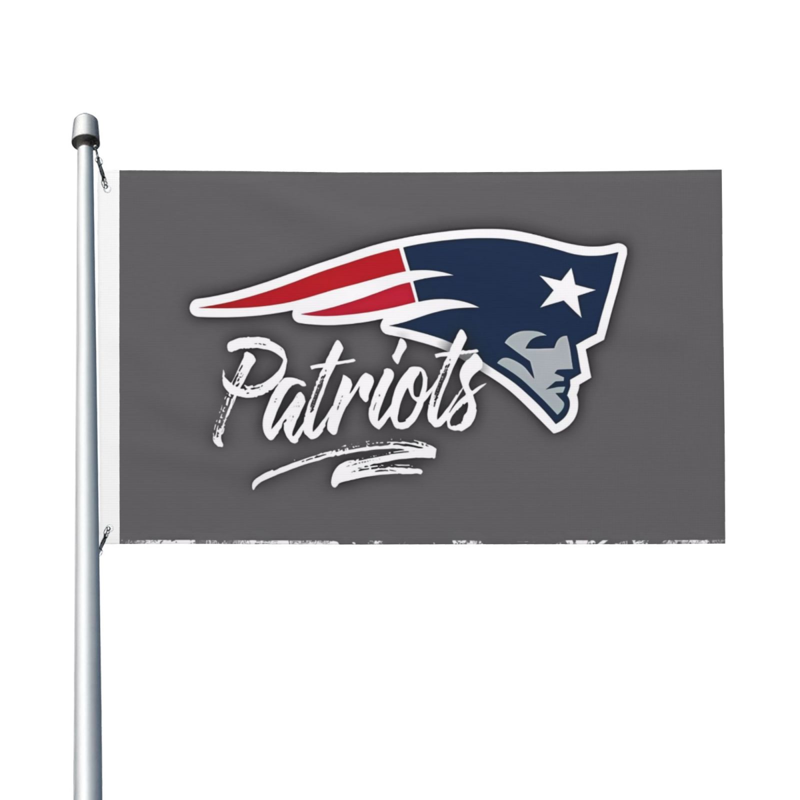 Patriots Football Team Double Sided Support Flag, Outdoor Decorative ...