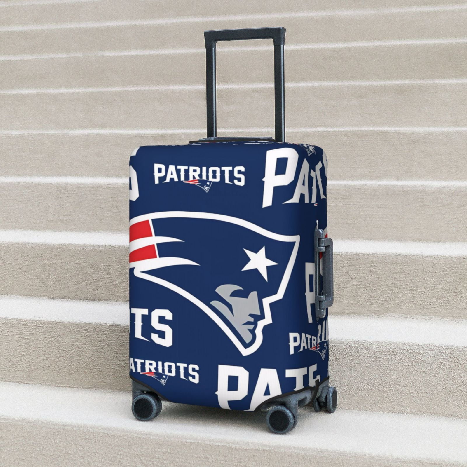 Patriots Football Team Pattern Elastic Luggage Cover, Easy to Install ...