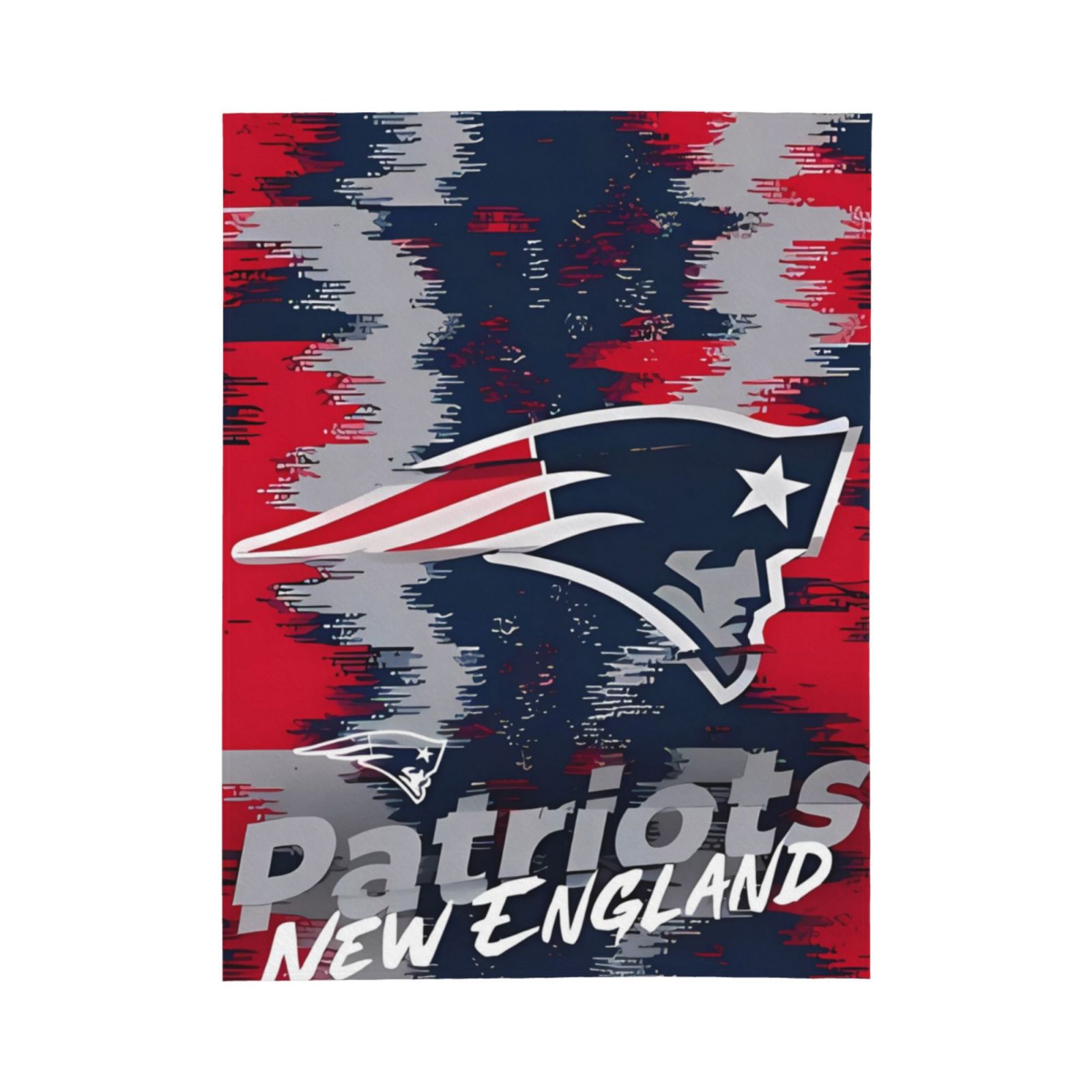 Patriots Football team customized blanket 320g flannel blanket home bed sofa warm blanket office ...