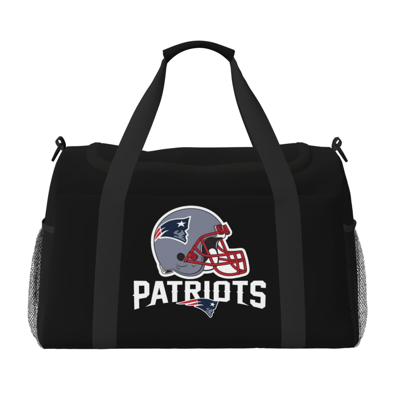 Patriots Football team pattern hand-held crossbody travel bag, large ...