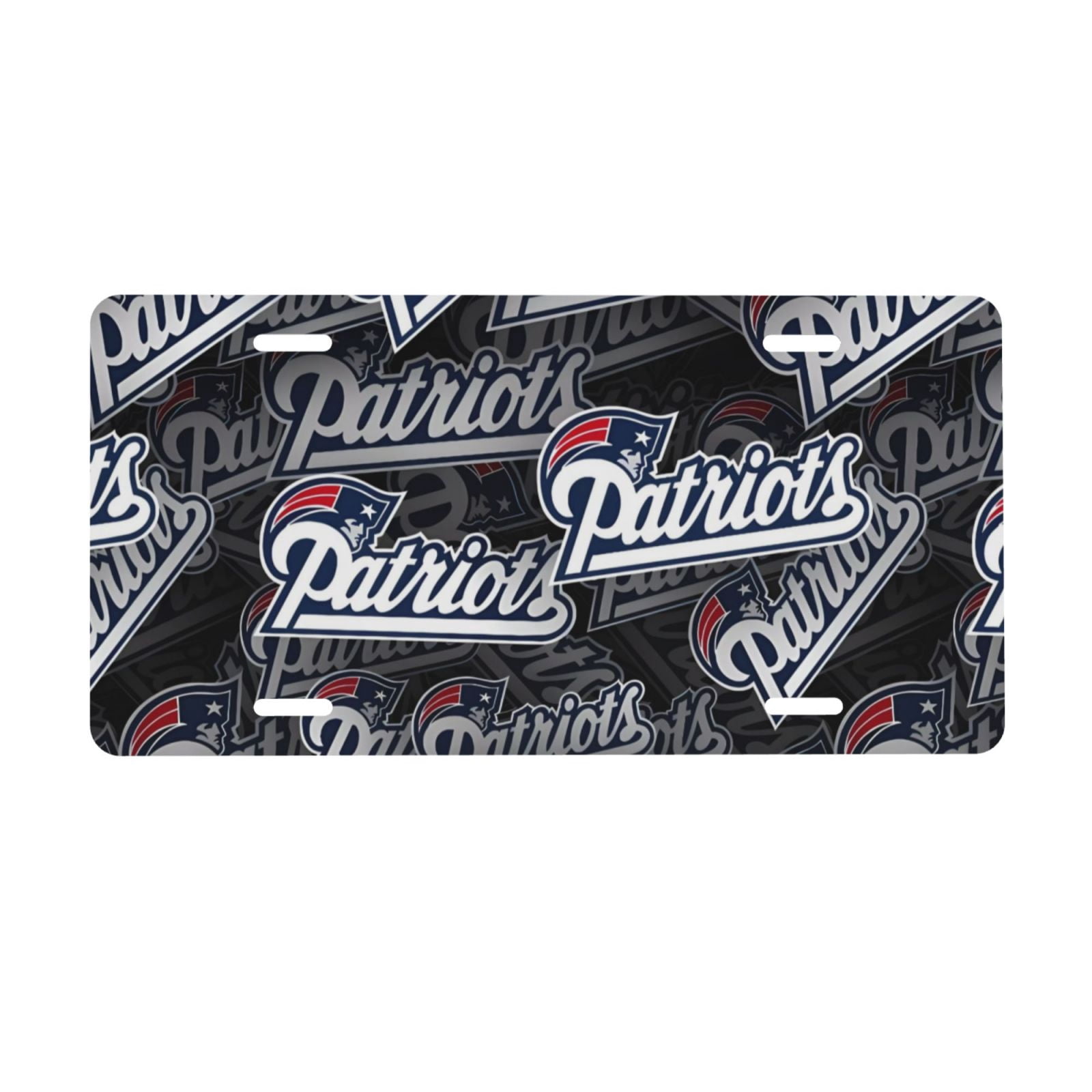 Patriots License Plate Aluminum front license plate for automobiles ...