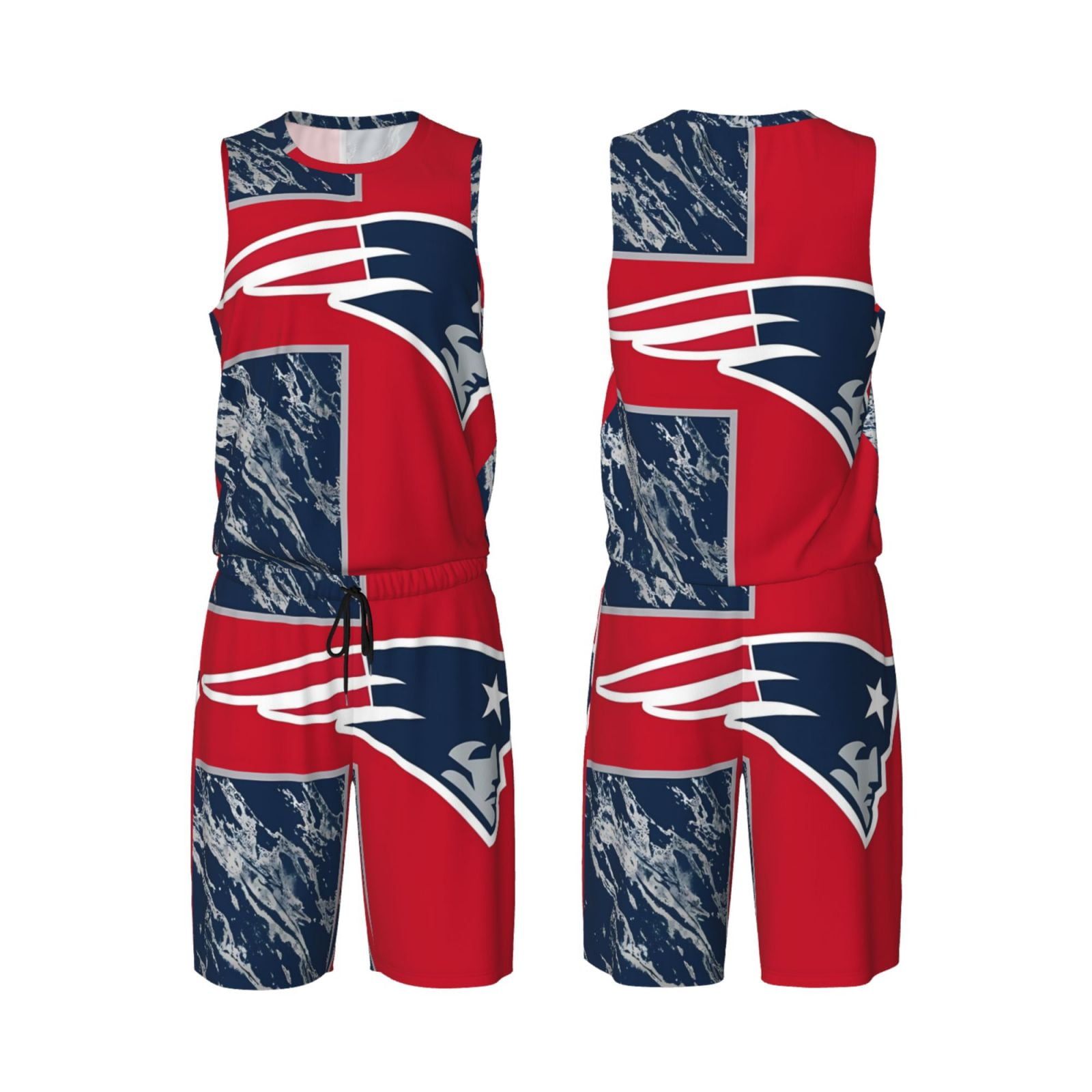 Patriots Men’s Basketball Uniform Set Men Basketball Jersey and Shorts ...