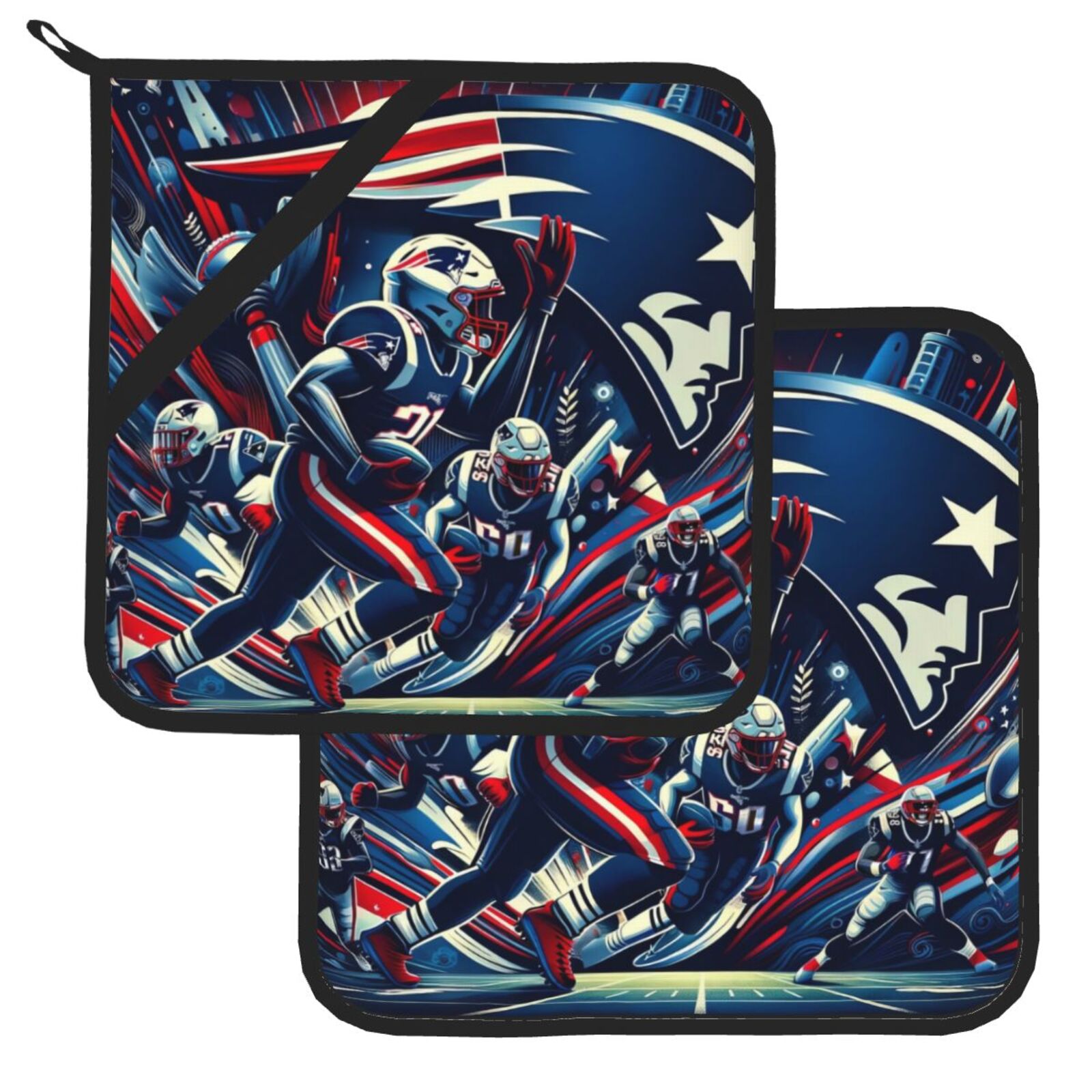 Patriots Square insulated pot mat (set of two), kitchen insulation mat ...