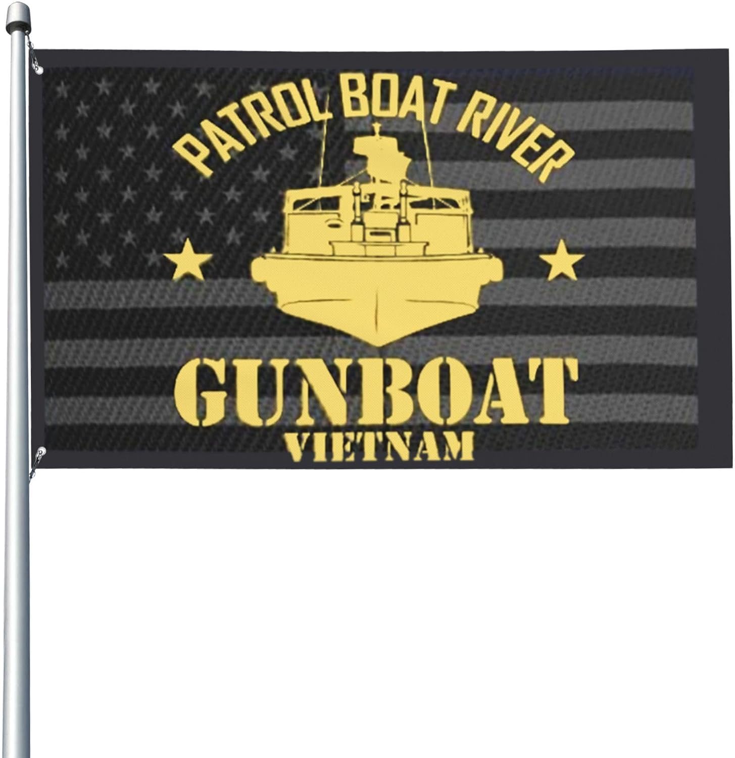 Patrol Boat River PBR - Gunboat Vietnam Flags Garden Home Flag House ...