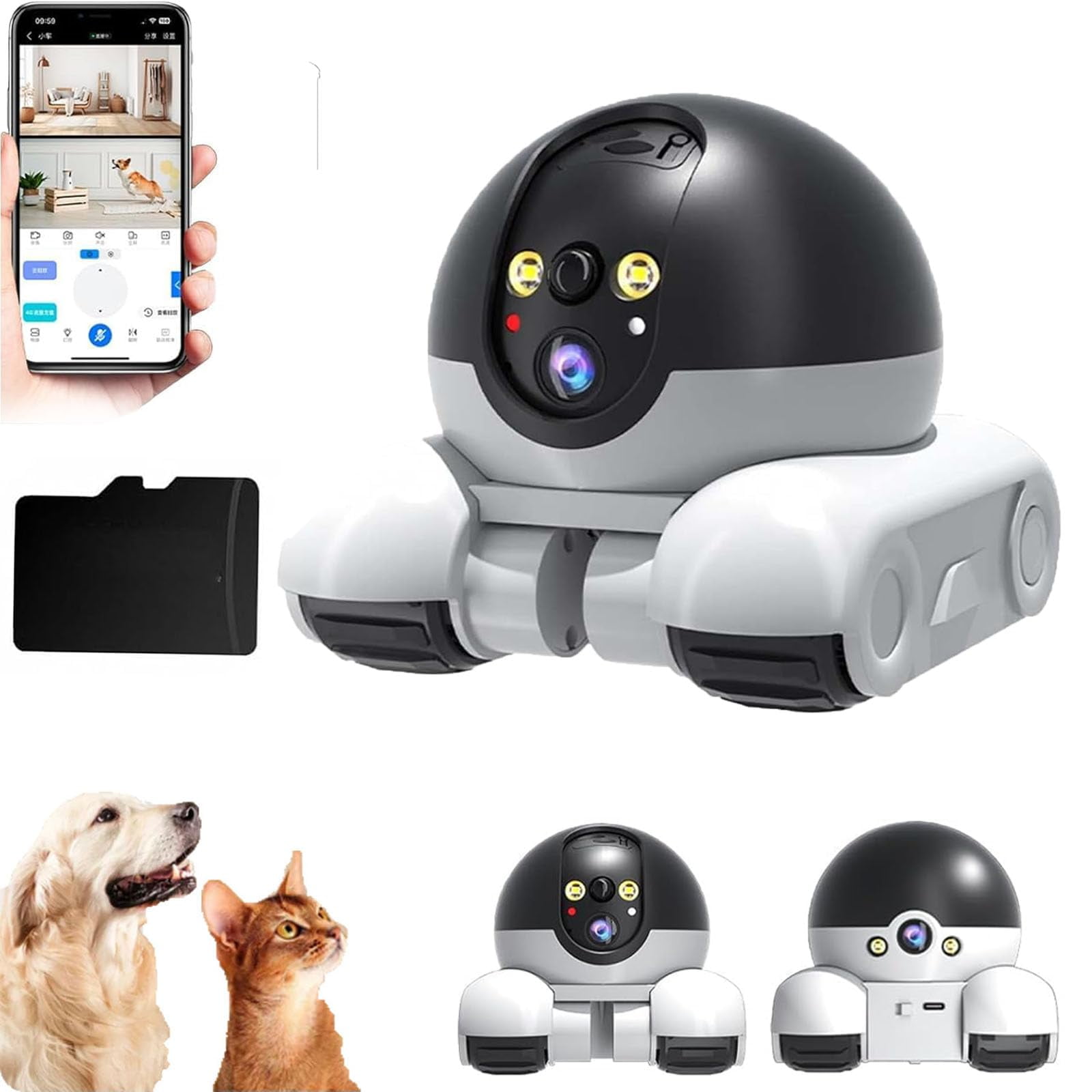 Patrol Buddy Robot Camera, Patrol Buddy Pet Camera, Robot Cameras on ...