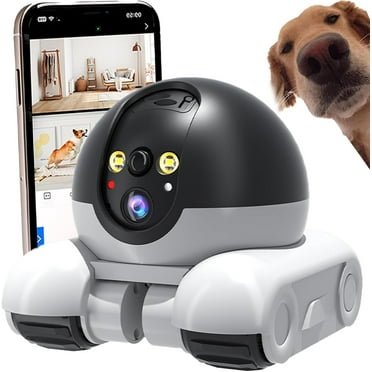 Long Distance Robot Ball Camera, 2025 New 360° Cameras on Wheels with 2 ...