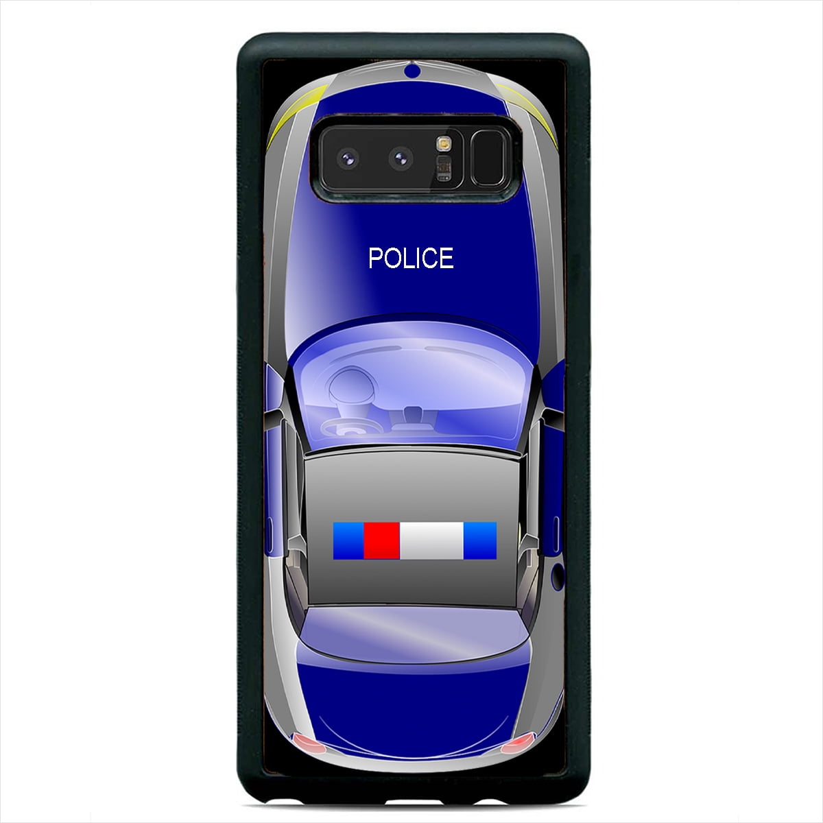 Patrol Police Car Thin Blue Line Trooper Shockproof Hard Rubber Custom ...