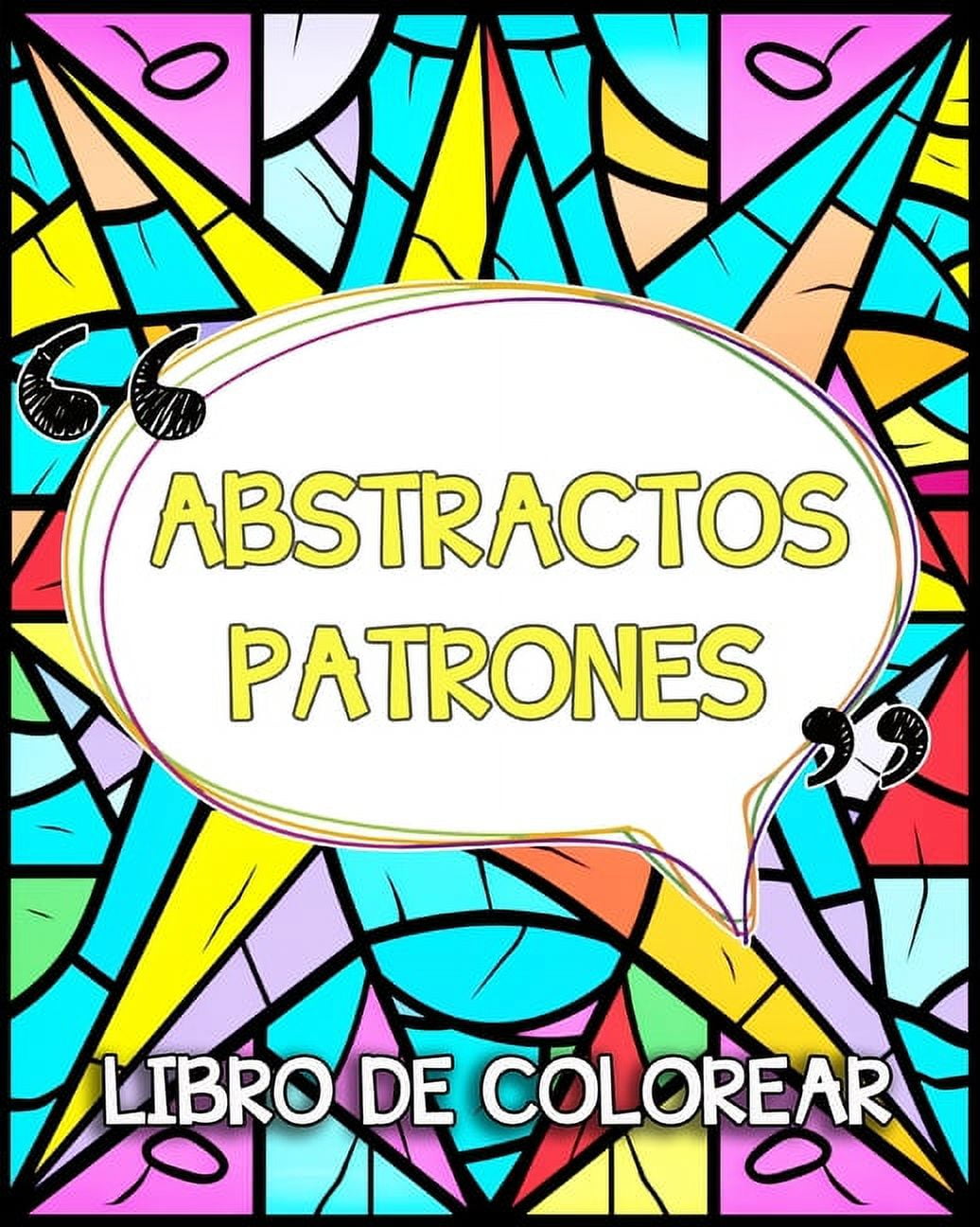 Patrones Abstractos Libro de Colorear: Patrones Sencillos y ...