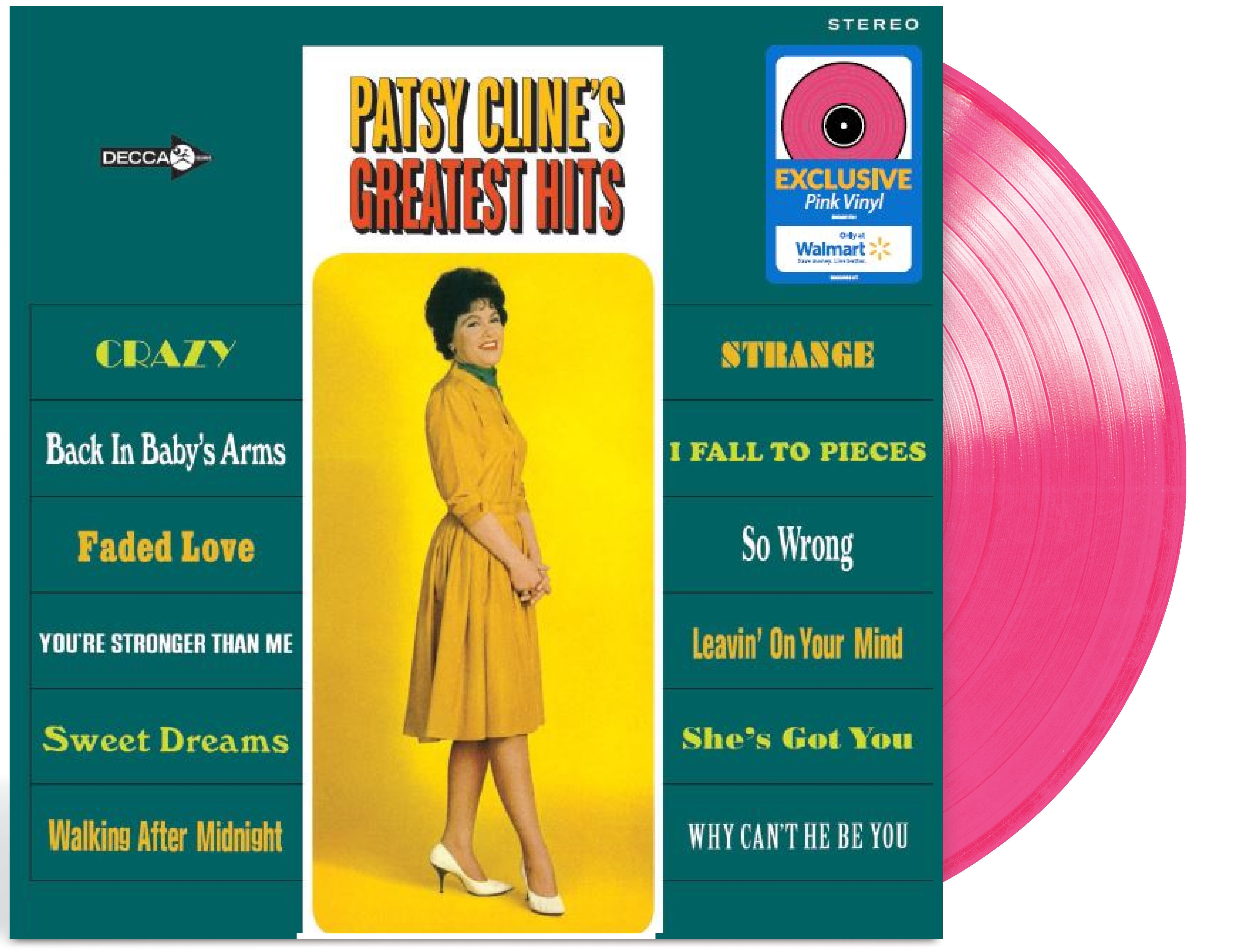 Patsy Cline - 12 Greatest Hits (Walmart Exclusive) - Vinyl - Walmart.com