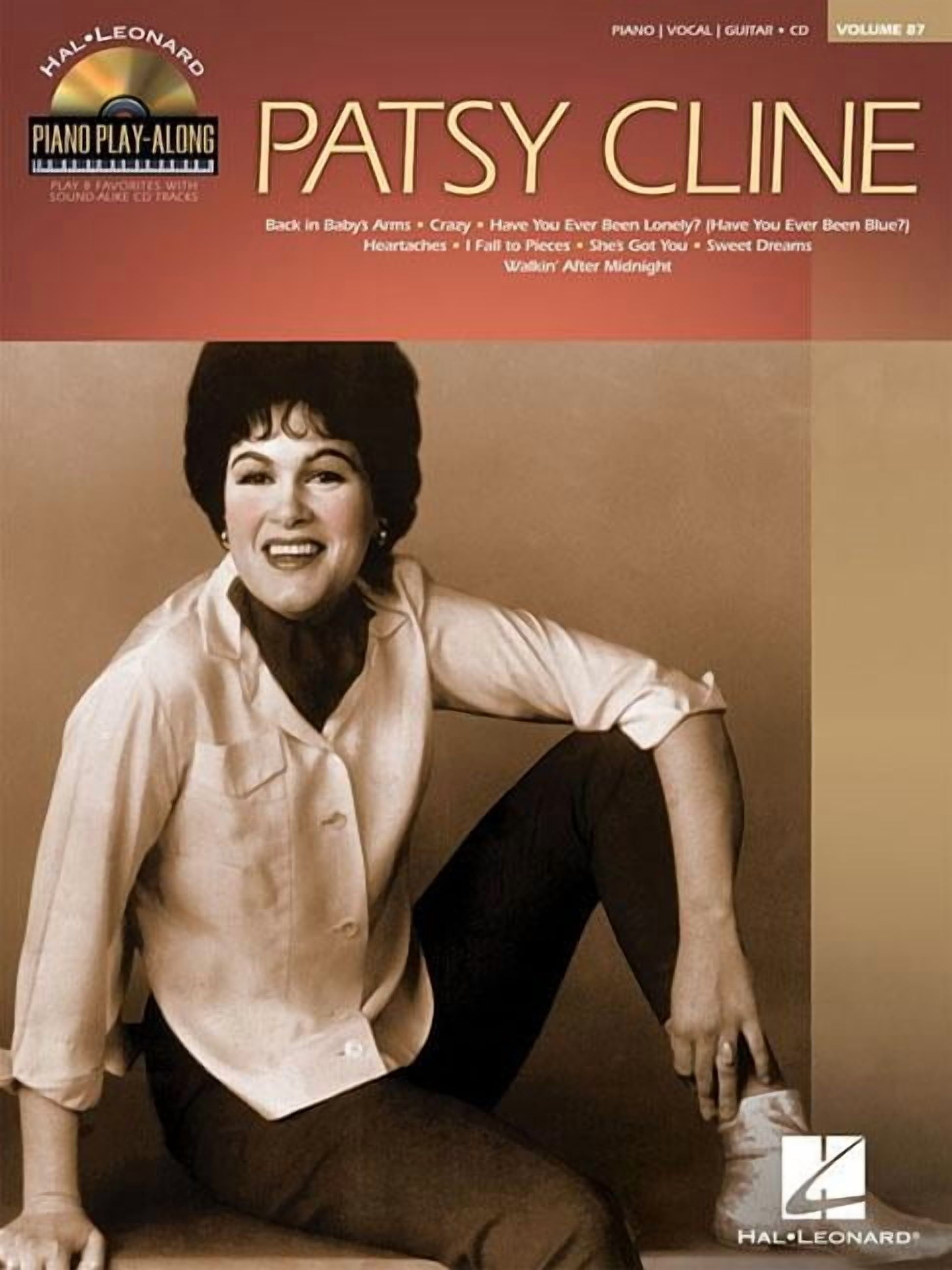 Patsy Cline: Piano Play-Along Volume 87 - Walmart.com