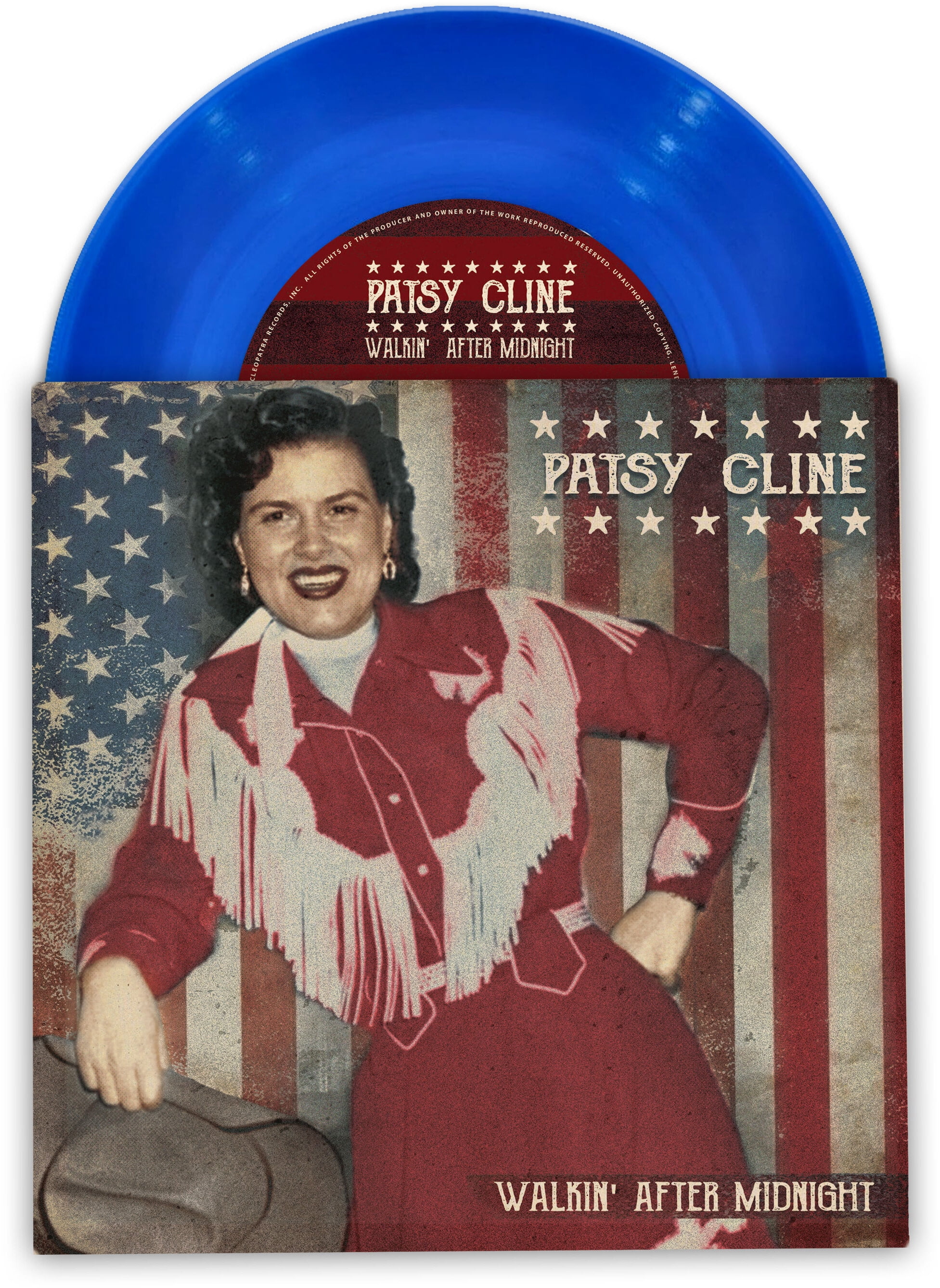 Patsy Cline - Walkin' After Midnight (Colored 7') - Vinyl [7-Inch] - Walmart.com