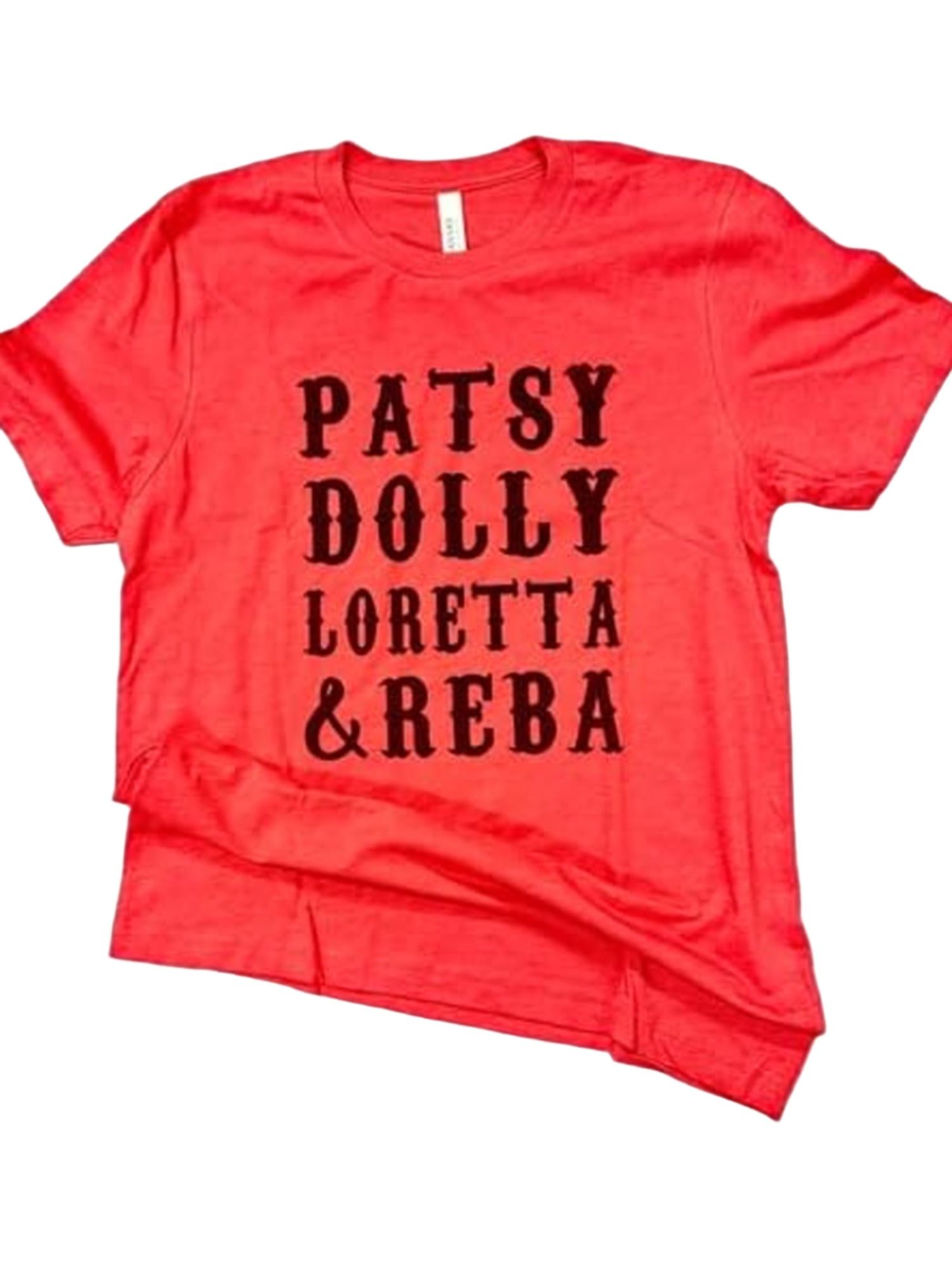Patsy Dolly Loretta Reba Western Graphic Tee | Rodeo Tee - Walmart.com