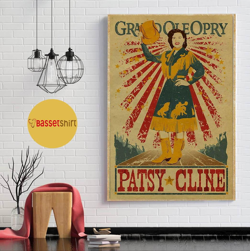 Patsy cline grand oleopry wall decor poster 11 x 17 Inch Poster ...