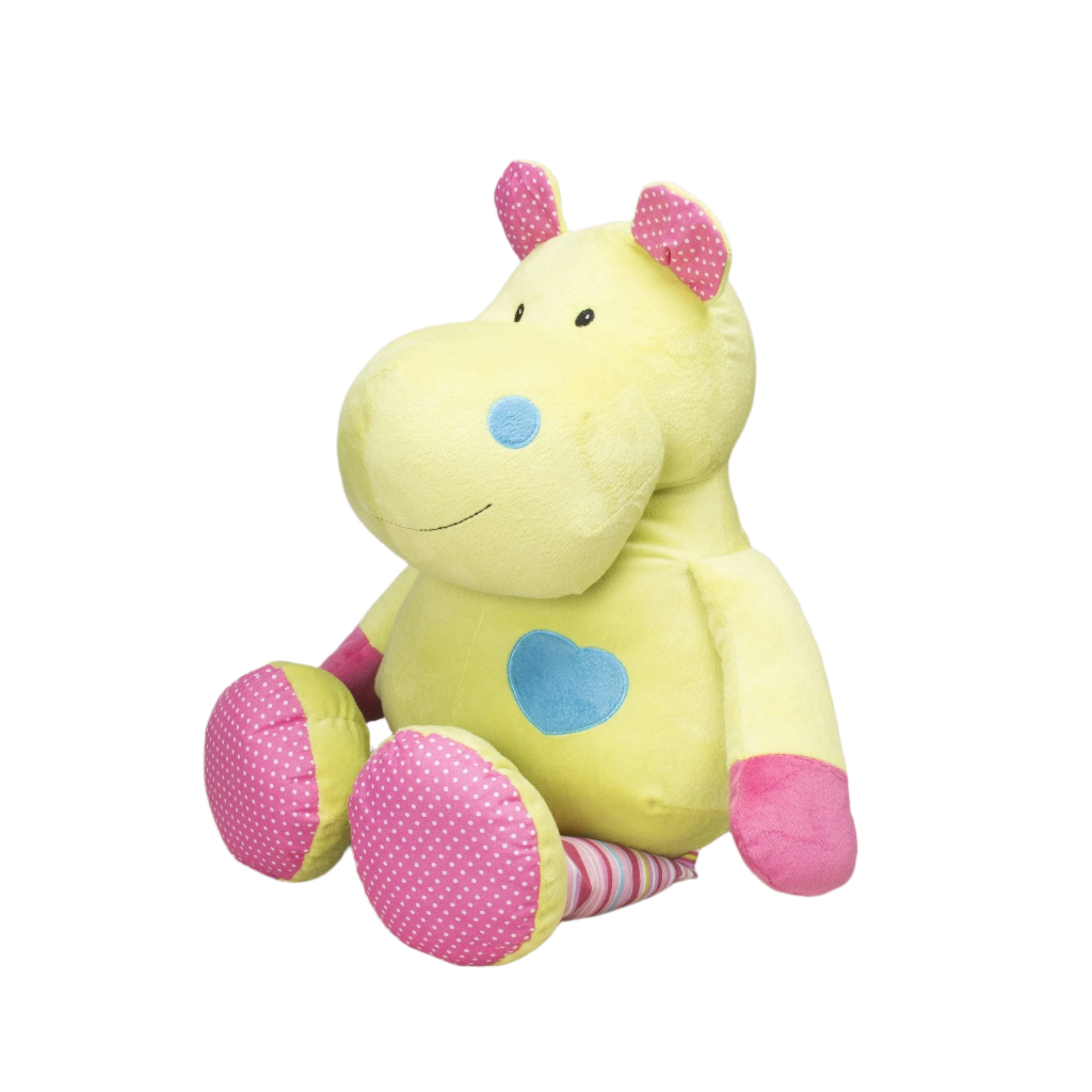 Beverly Hills Teddy Bear Company's 15in Bright Striped Hippo "Patsy ...