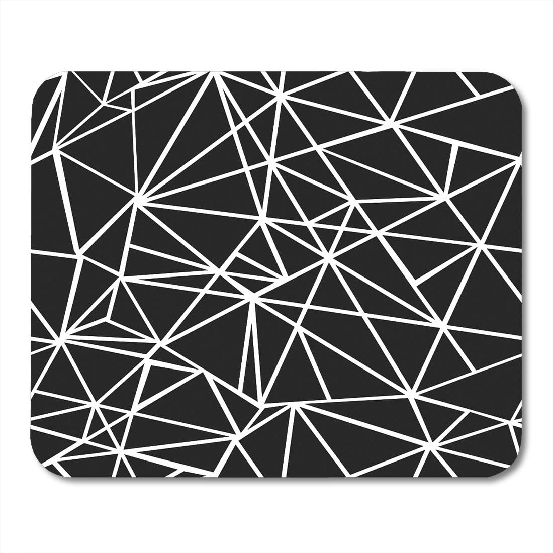 Pattern Black and White Geometric Mosaic Triangles Stationery Packaging ...