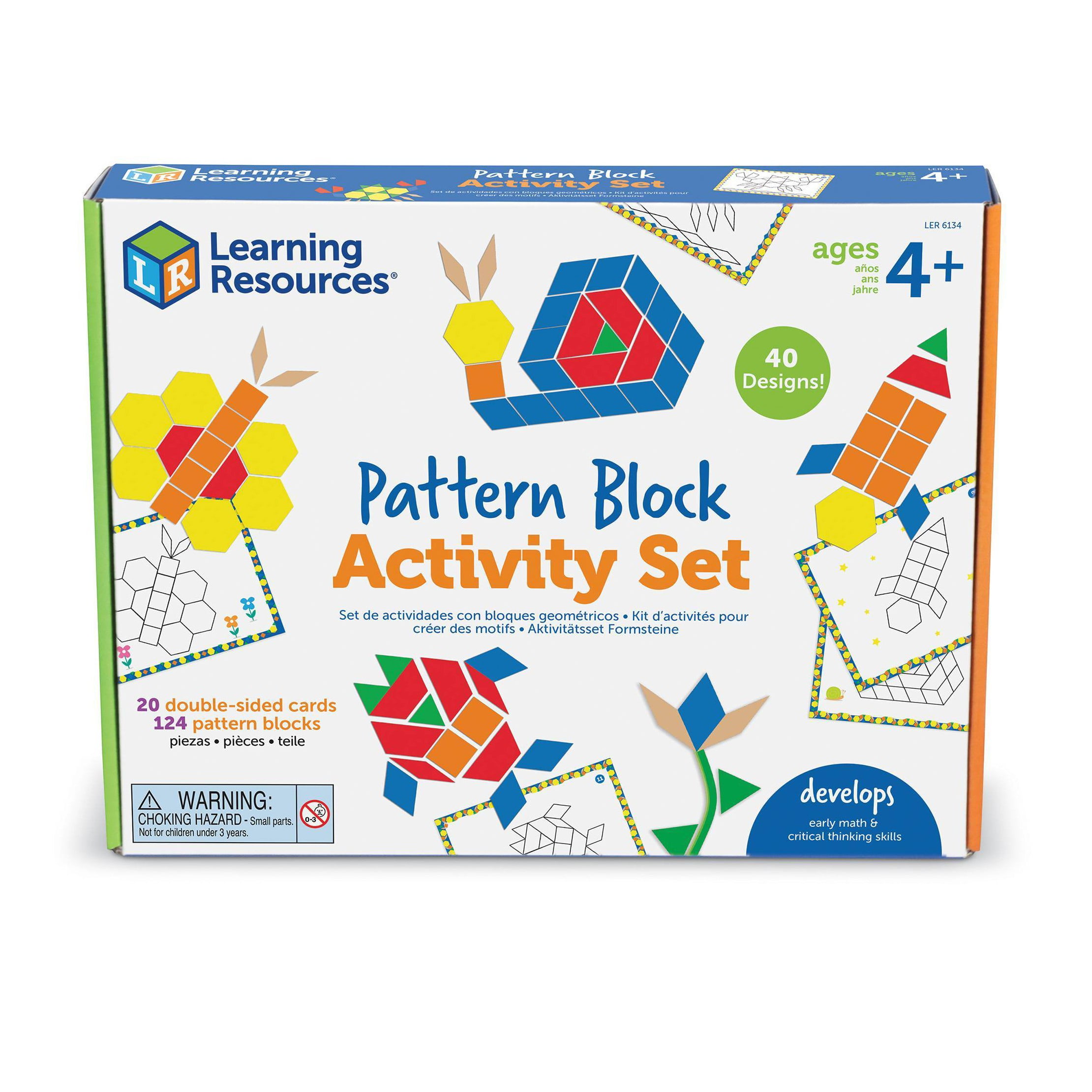 Pattern Block Activity Set - Walmart.com