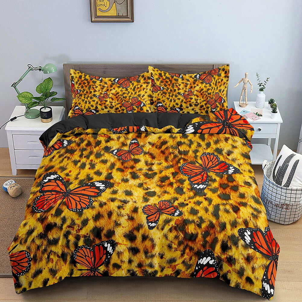 Pattern Duvet Cover Animals Print Cheetah for Kids Man and Woman Luxury ...